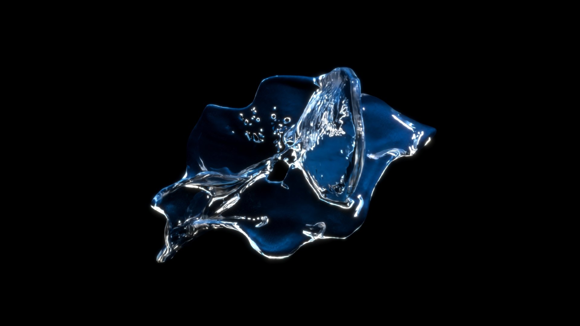 Liquid slash Animated abc model - TurboSquid 2002286