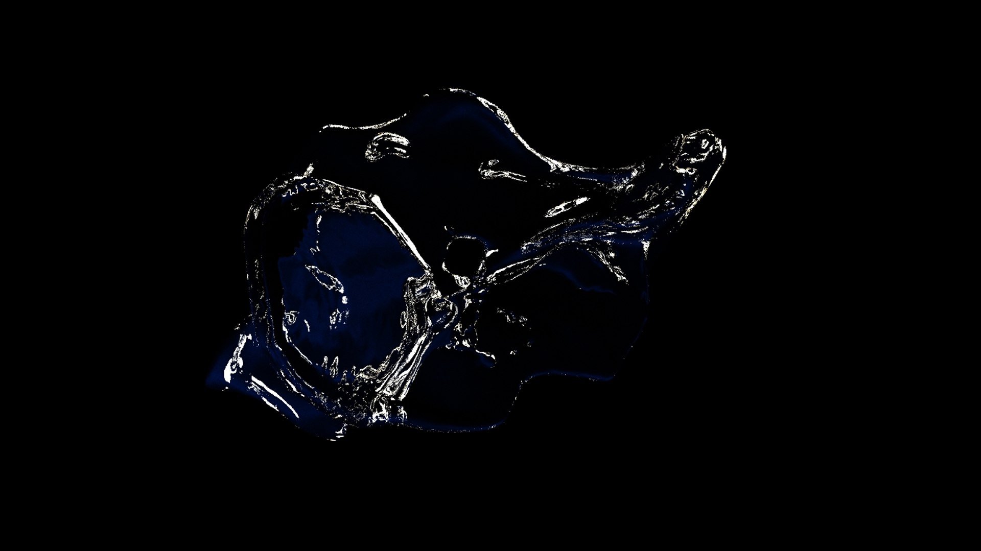 Liquid Slash Animated Abc Model - TurboSquid 2002286