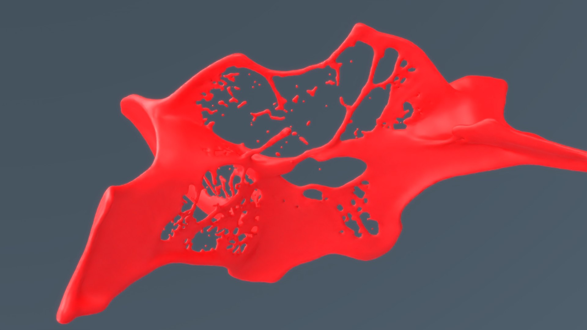 Liquid slash Animated abc model - TurboSquid 2002286