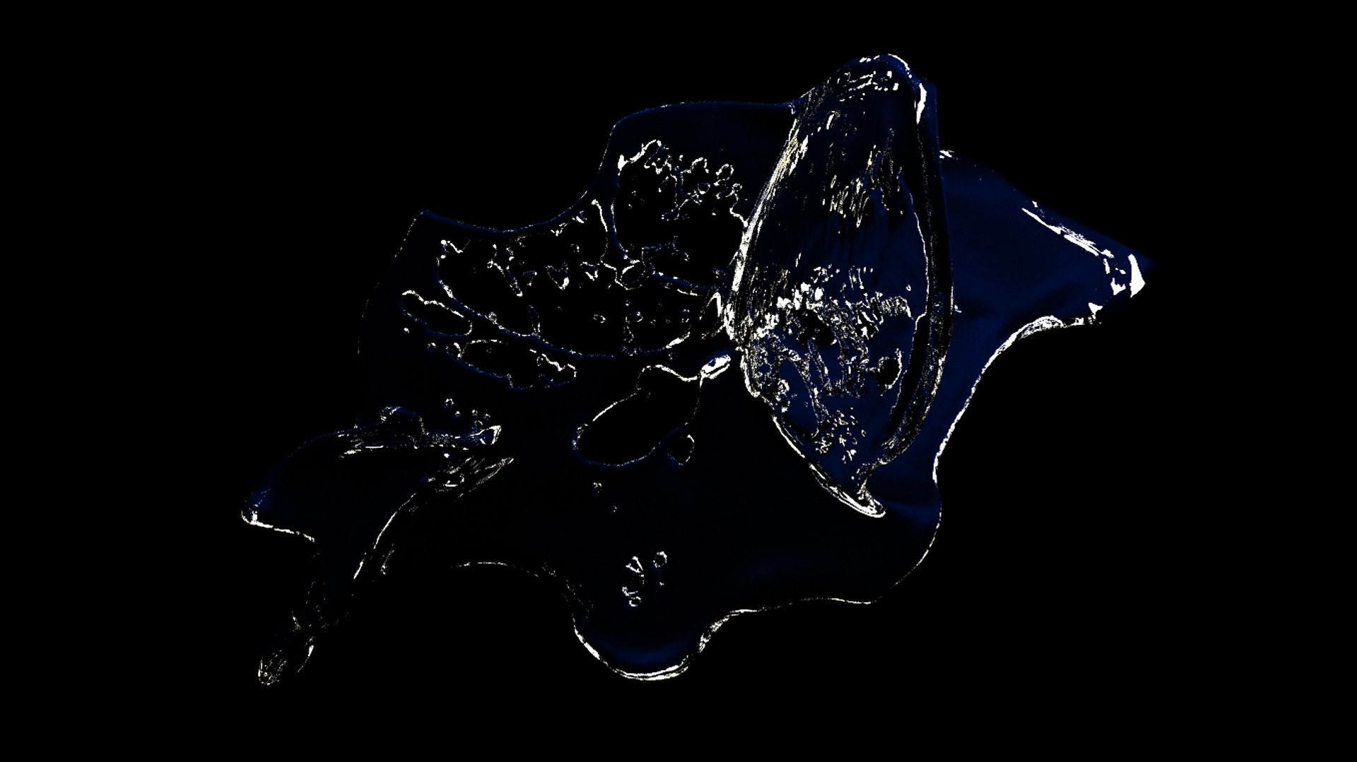 Liquid Slash Animated Abc Model - TurboSquid 2002286