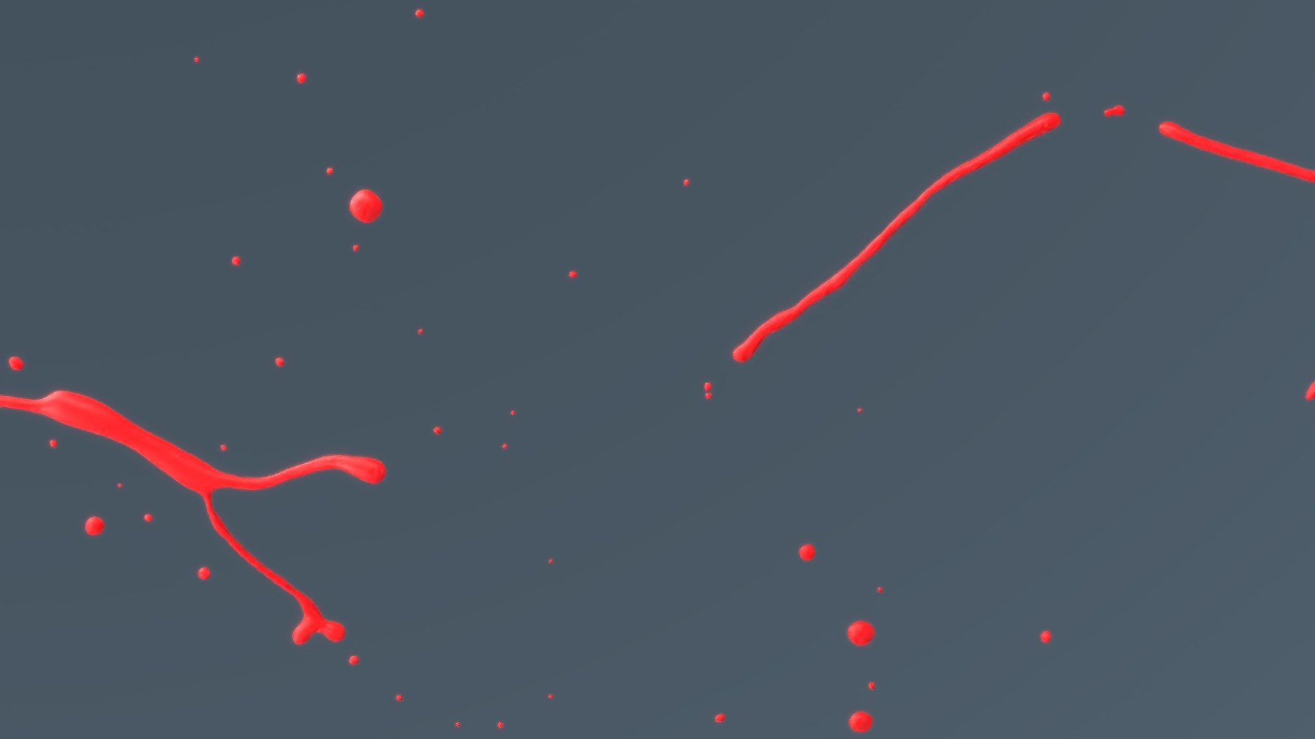 Liquid slash Animated abc model - TurboSquid 2002286