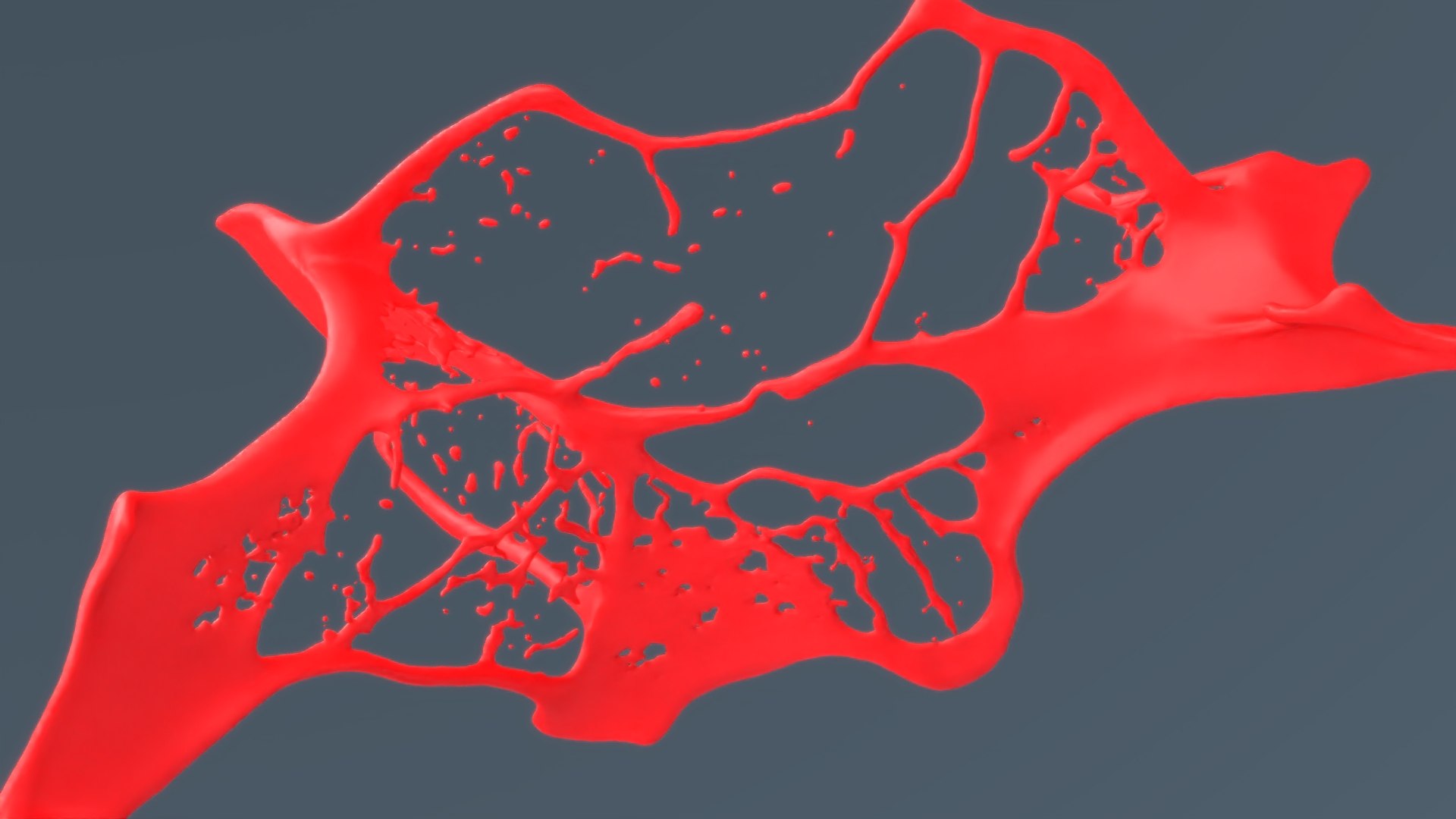 Liquid slash Animated abc model - TurboSquid 2002286