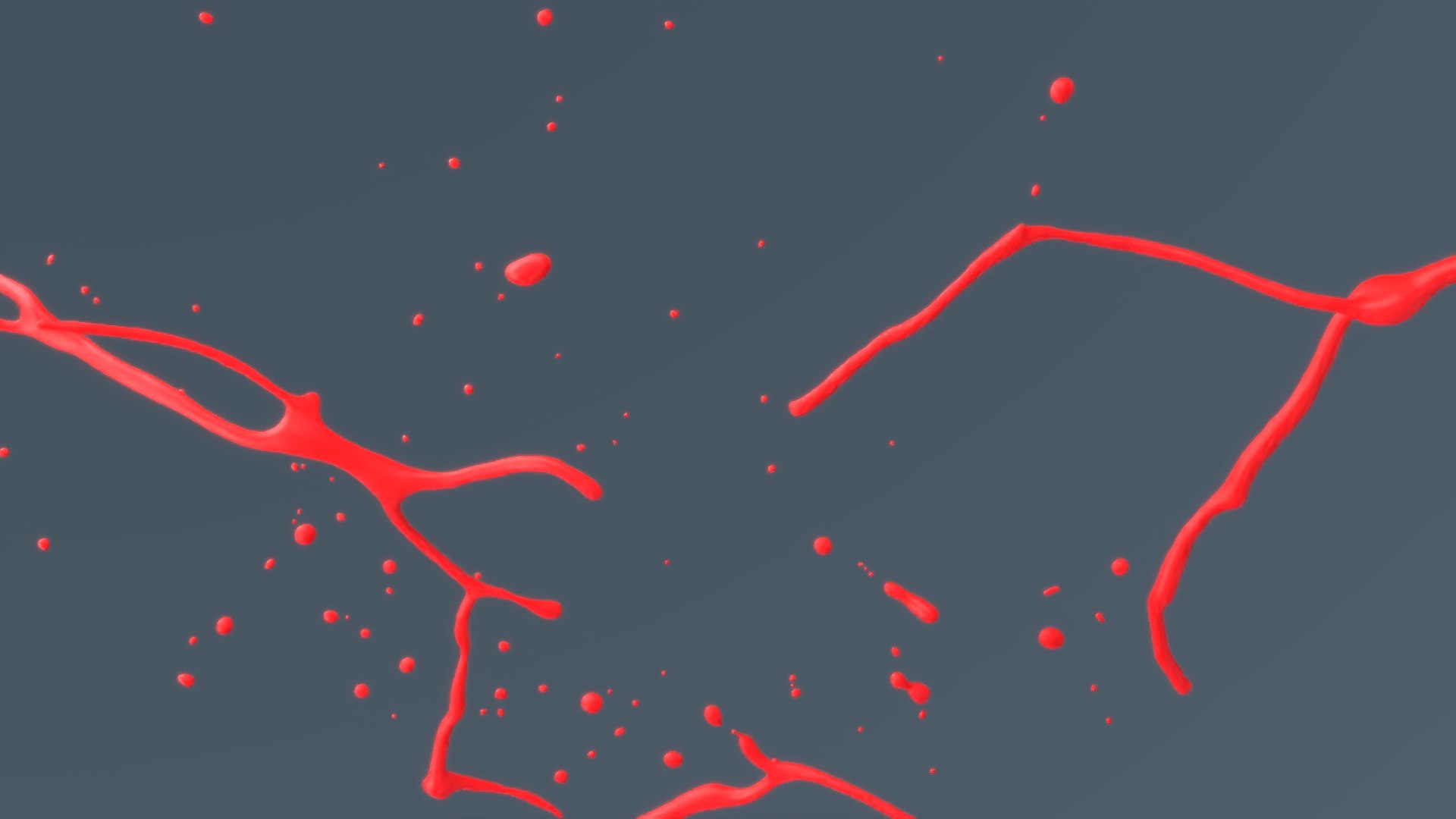 Liquid slash Animated abc model - TurboSquid 2002286