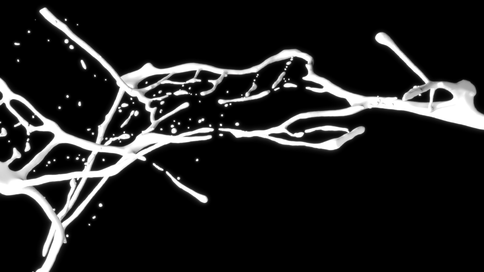 Liquid Slash Animated Abc Model - TurboSquid 2002286