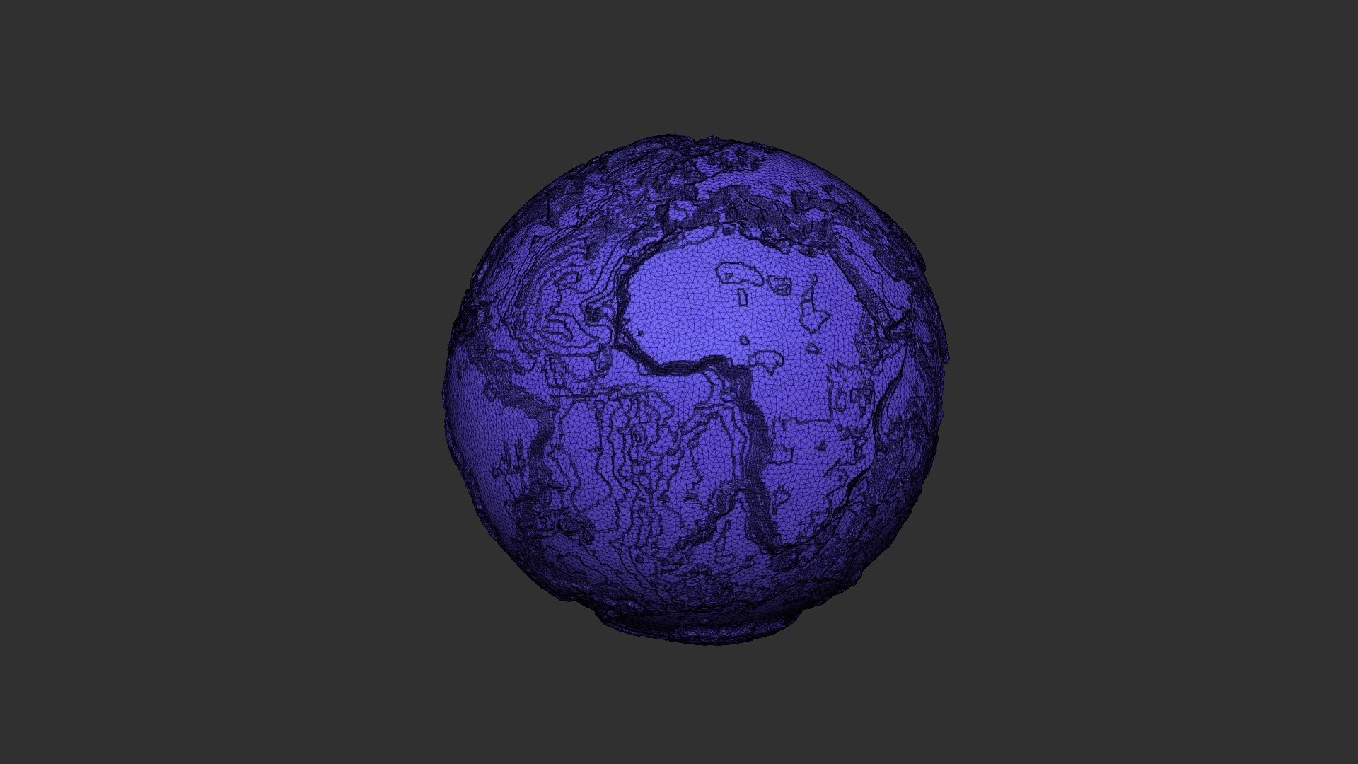 3D Earth Globe 3d Print Model - TurboSquid 2314293
