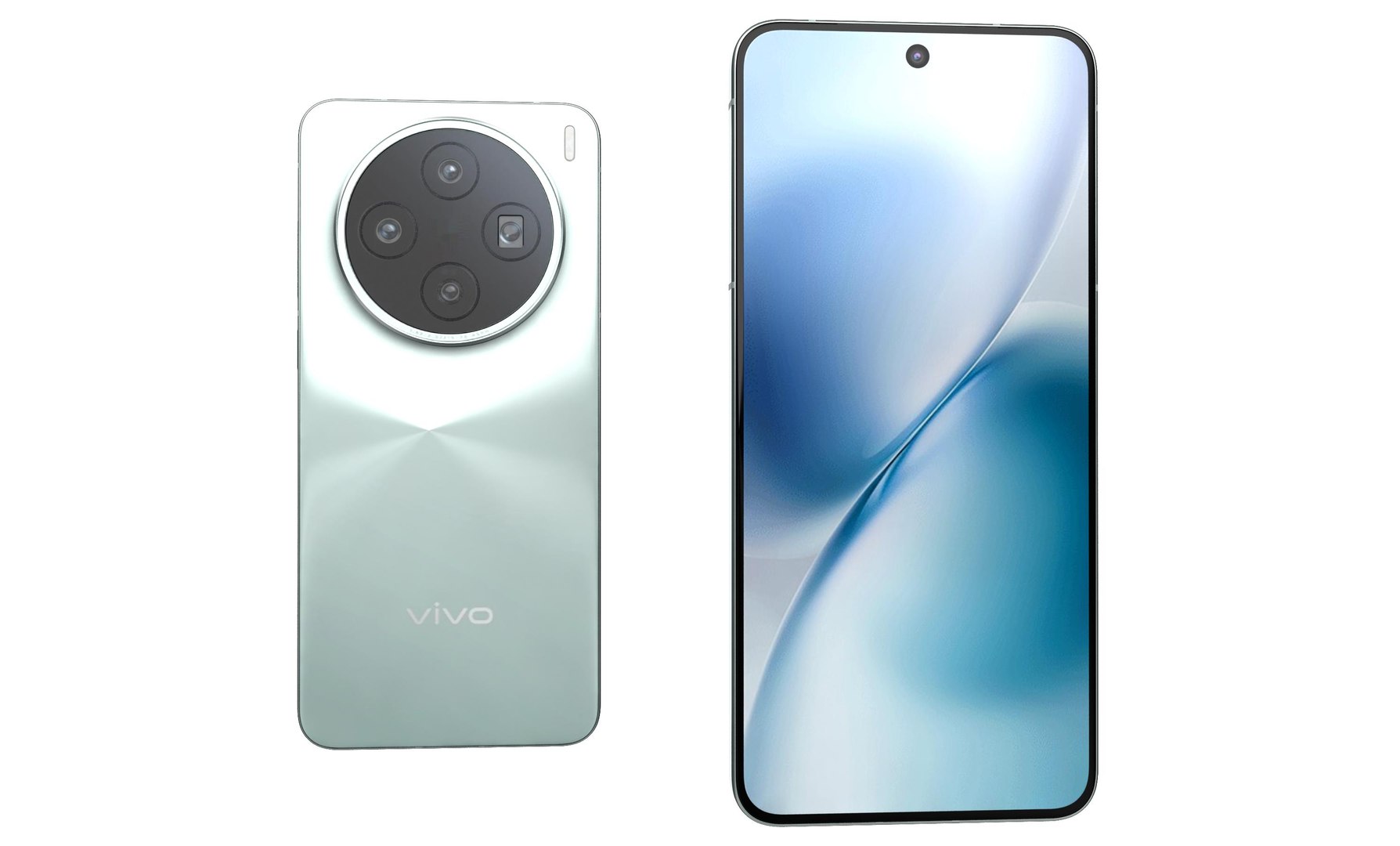 Vivo X200s Mint Blue 3D Model - TurboSquid 2406949