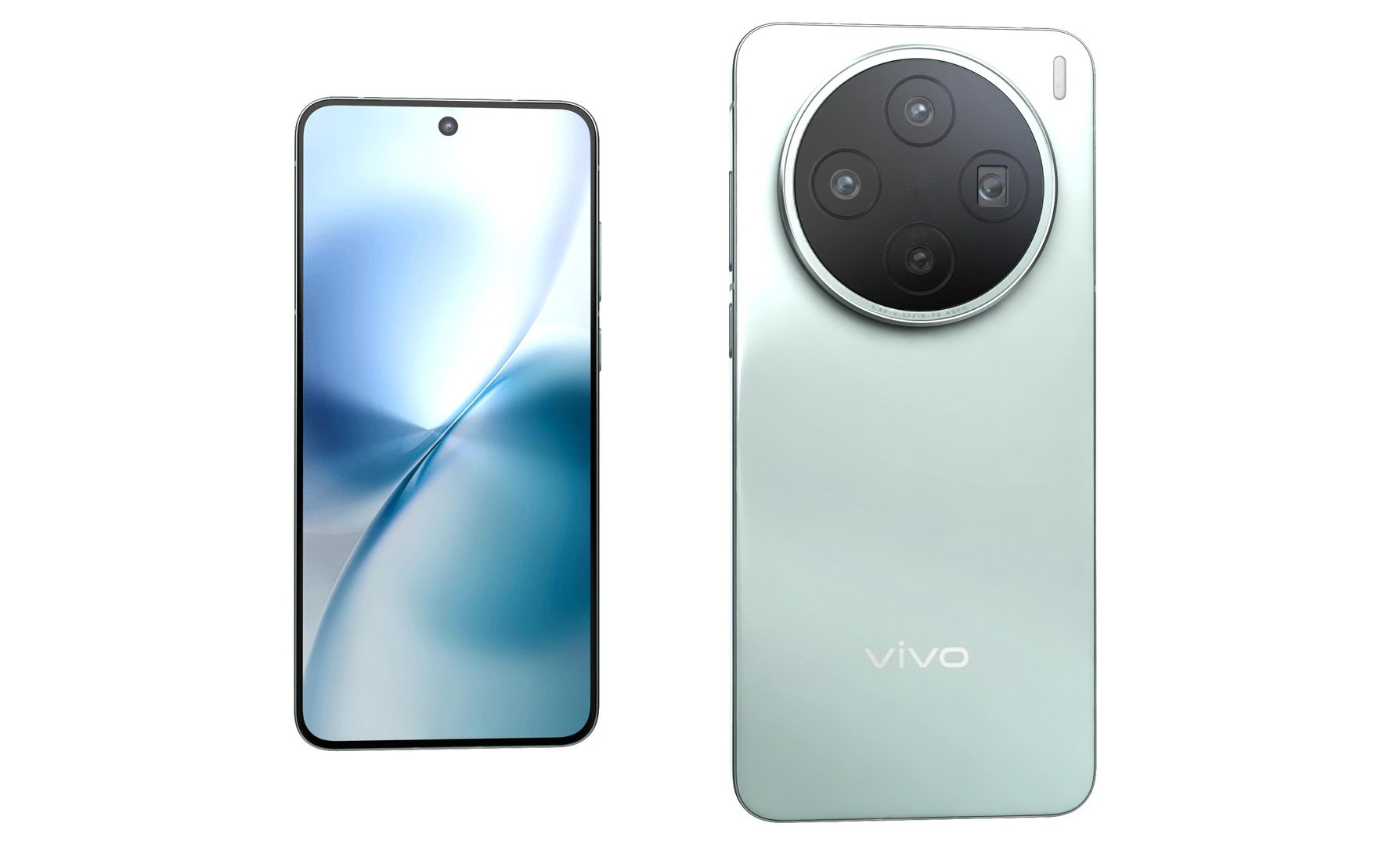 Vivo X200s Mint Blue 3D Model - TurboSquid 2406949