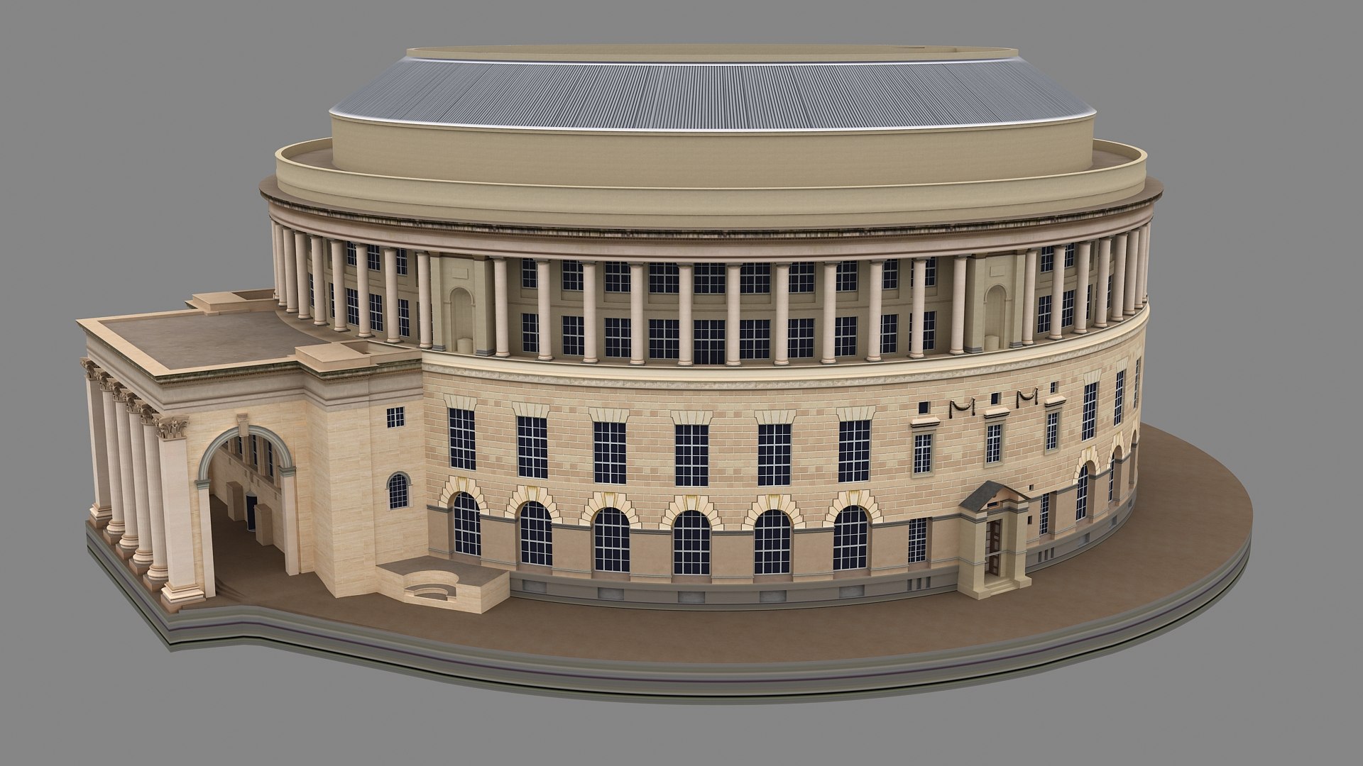 3D Model Manchester Central Library 3d Model England - TurboSquid 1994141