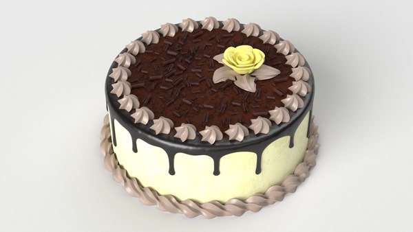 3D model cake - TurboSquid 1646354
