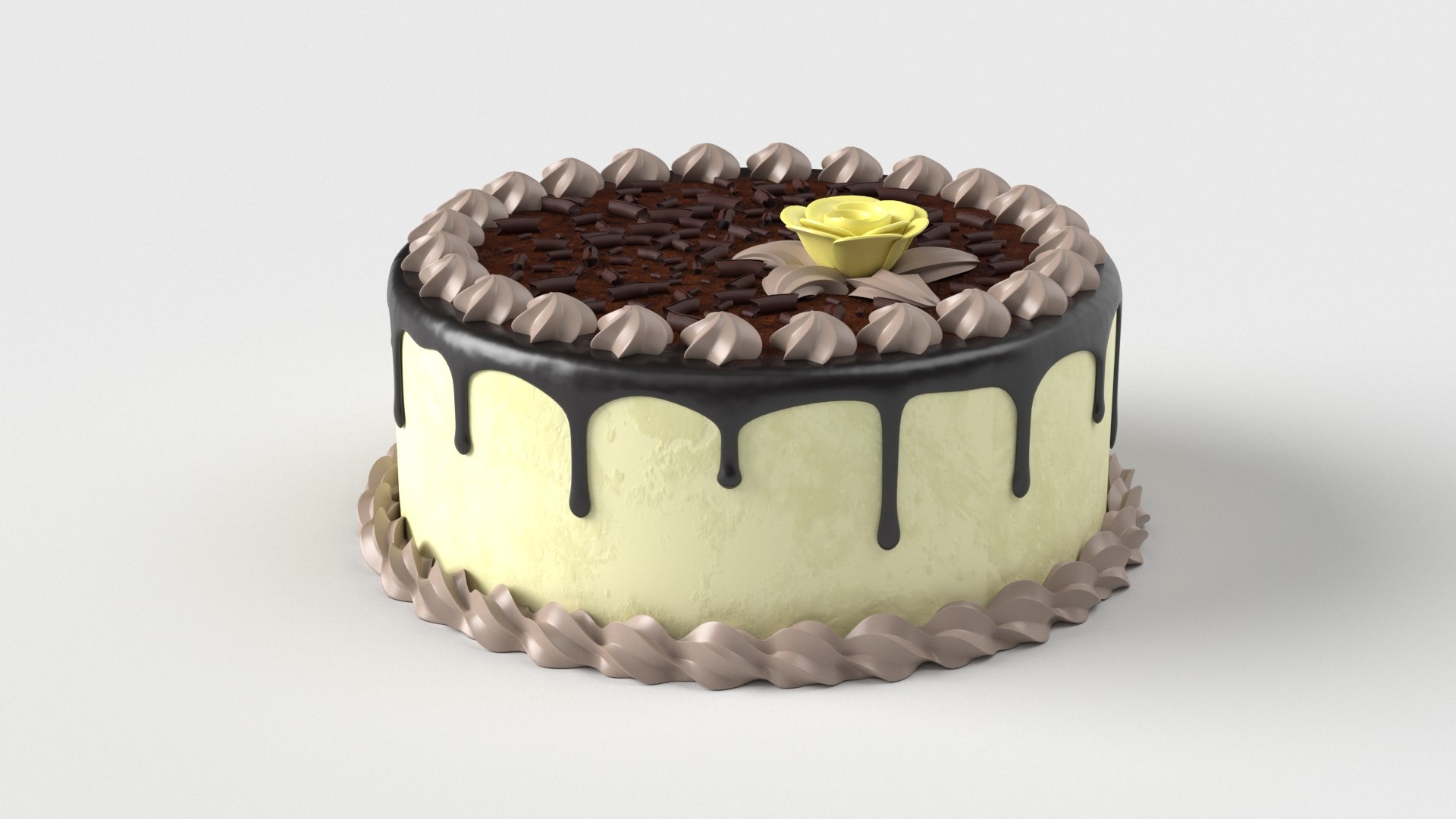 3D Model Cake - TurboSquid 1646354