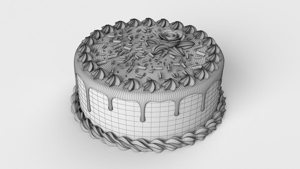3D model cake - TurboSquid 1646354