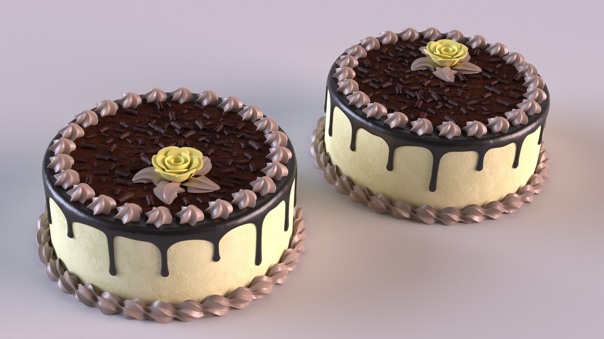 3D Model Cake - TurboSquid 1646354