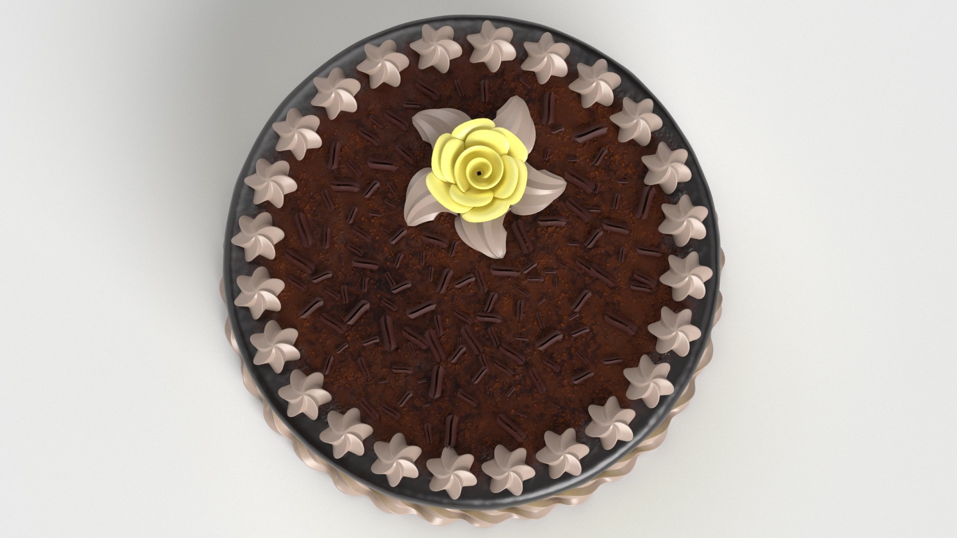 3D Model Cake - TurboSquid 1646354