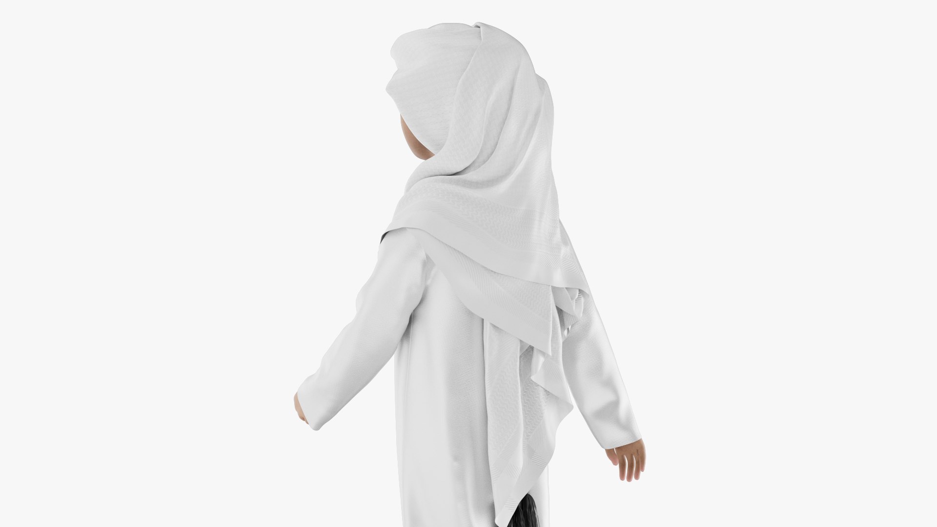 Arab Boy Walking 3D Model - TurboSquid 2199306