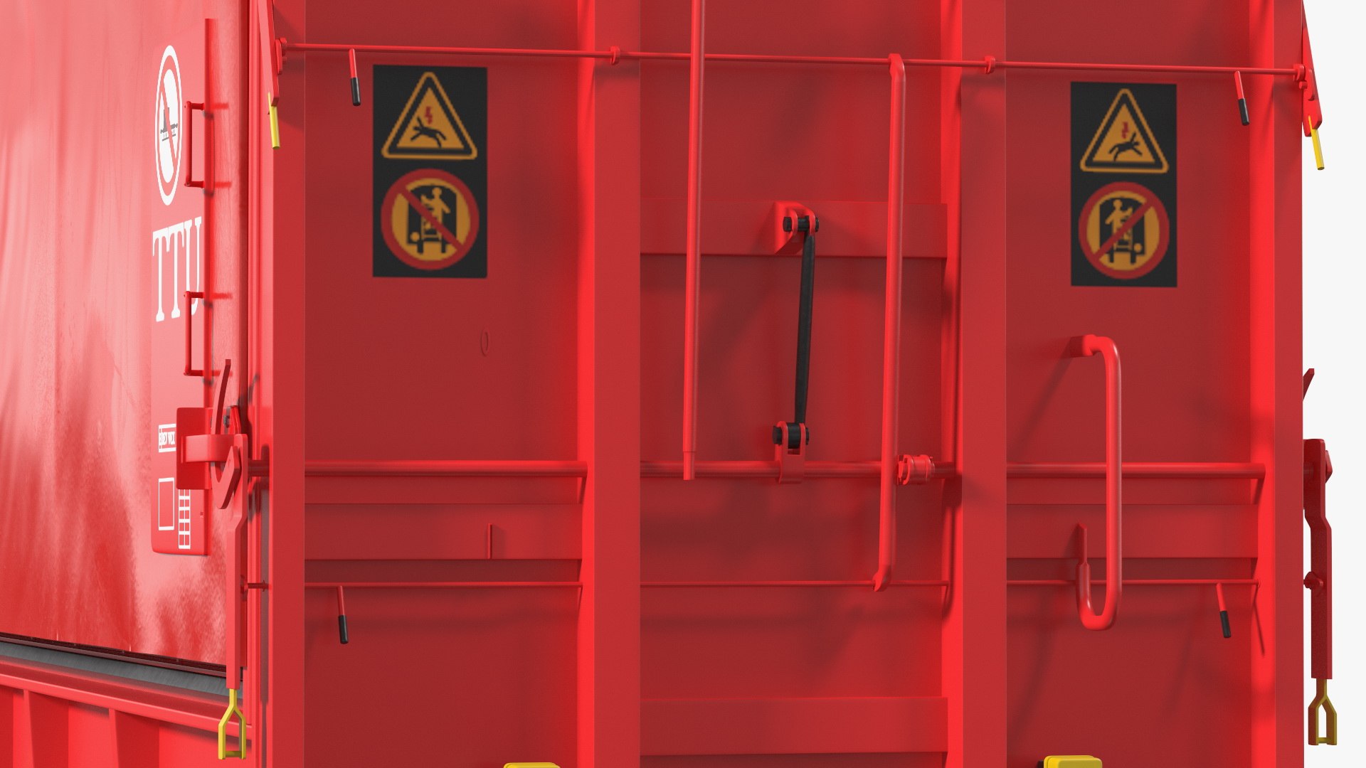 DB Cargo Coil Transporter Tarpaulin Freight Wagon Closed Clean 3D model - TurboSquid 1796063