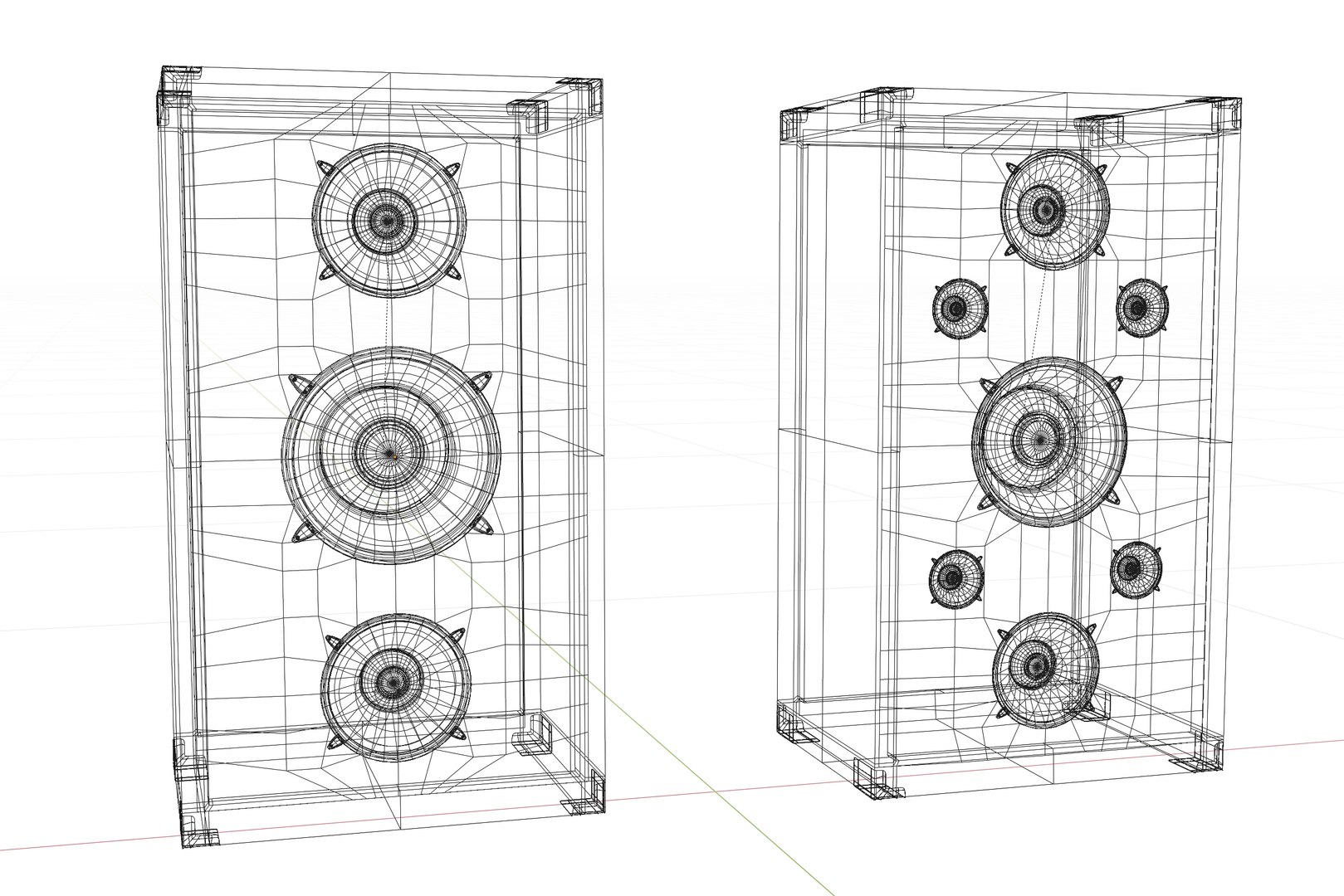 3D Speaker Electronics Loudspeaker Model - TurboSquid 1518627