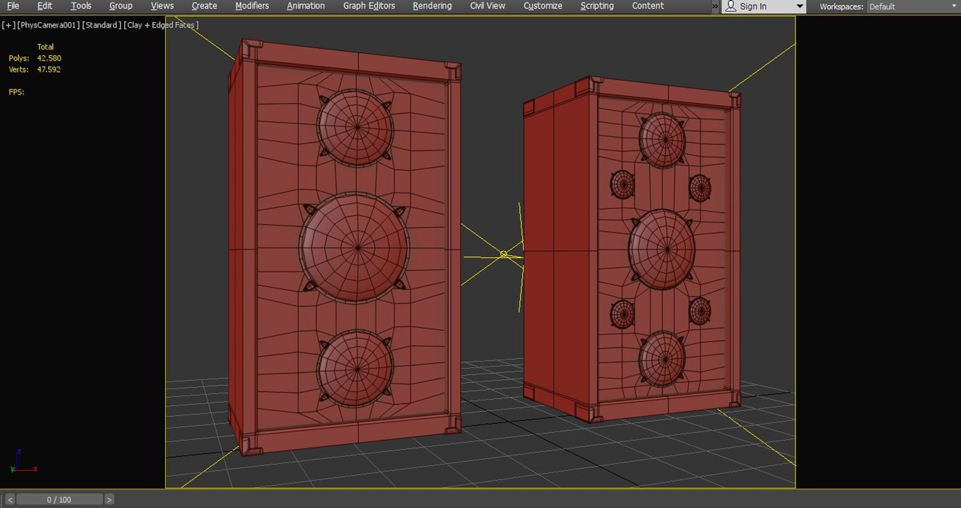 3D Speaker Electronics Loudspeaker Model - TurboSquid 1518627