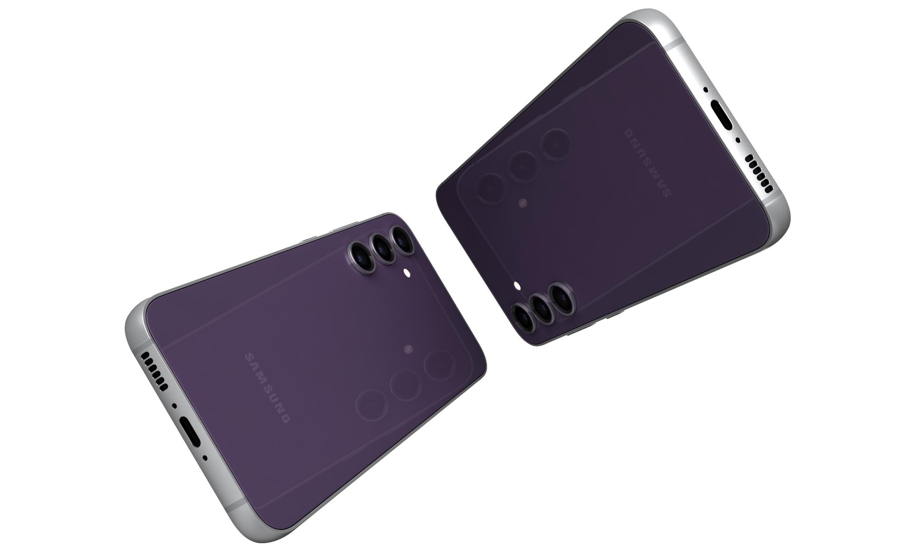 Samsung Galaxy S23 FE Purple 3D Model - TurboSquid 2137489