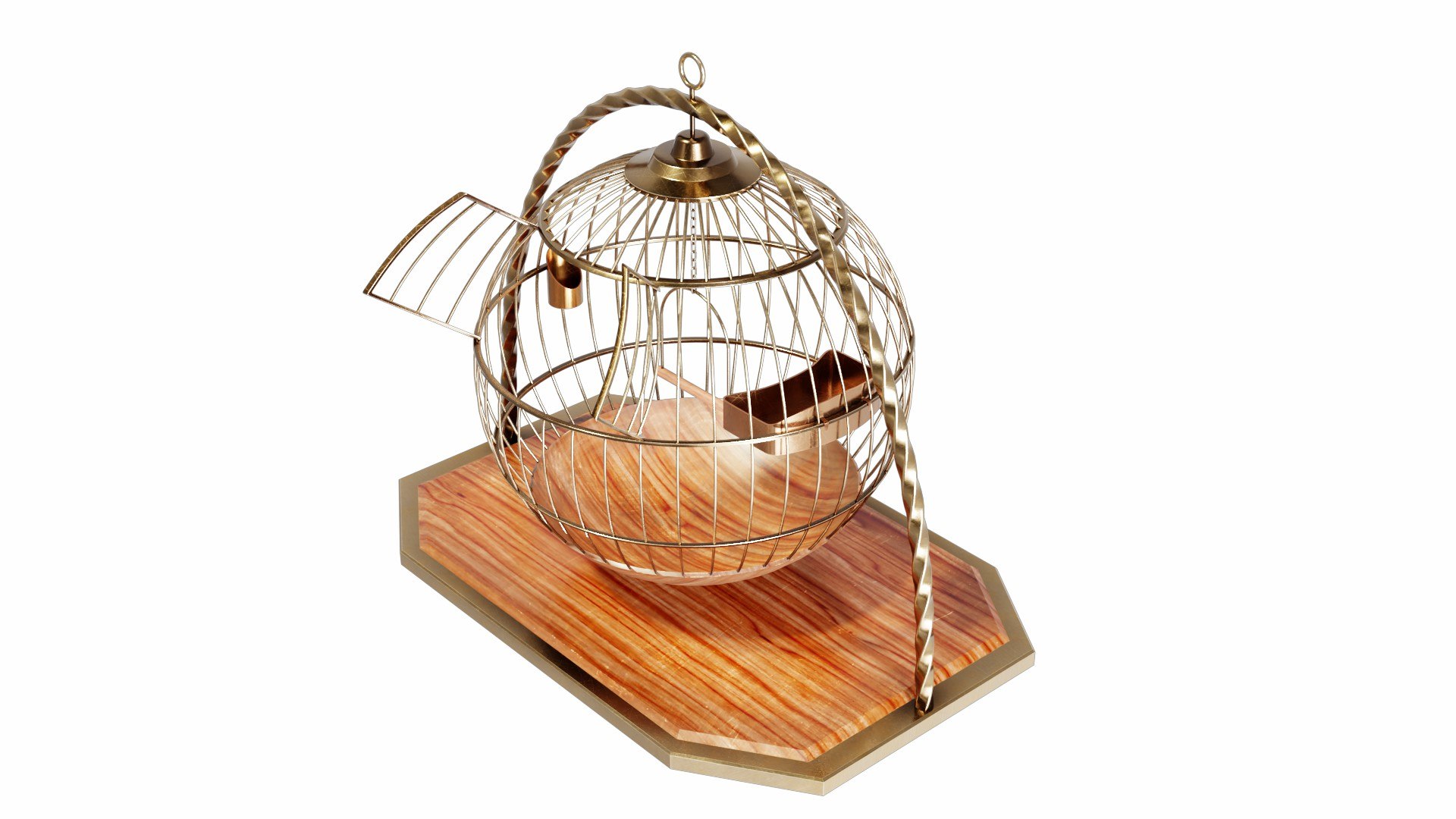3D Bird Cage - TurboSquid 1963760