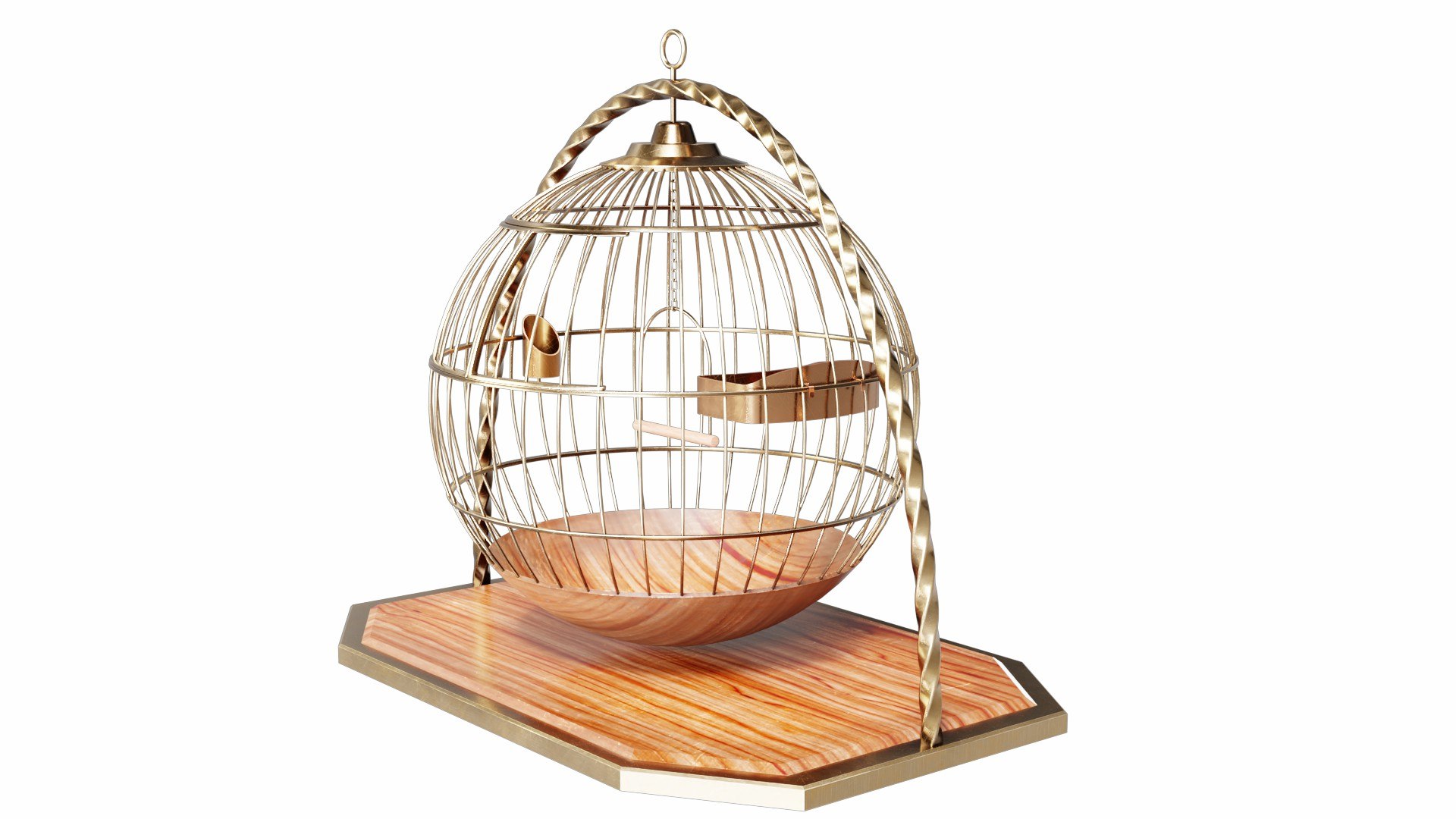 3D Bird Cage - TurboSquid 1963760