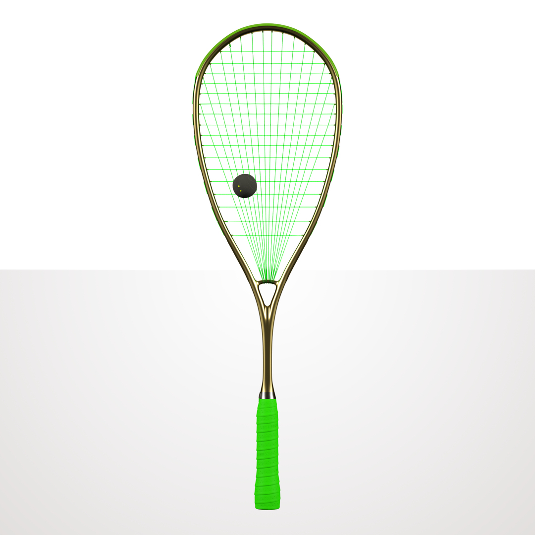 3D model squash racket - TurboSquid 1171449
