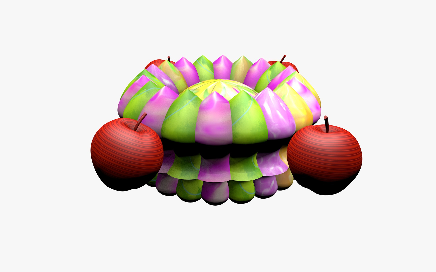 FRUITY FLORAL 3D Model - TurboSquid 2103598