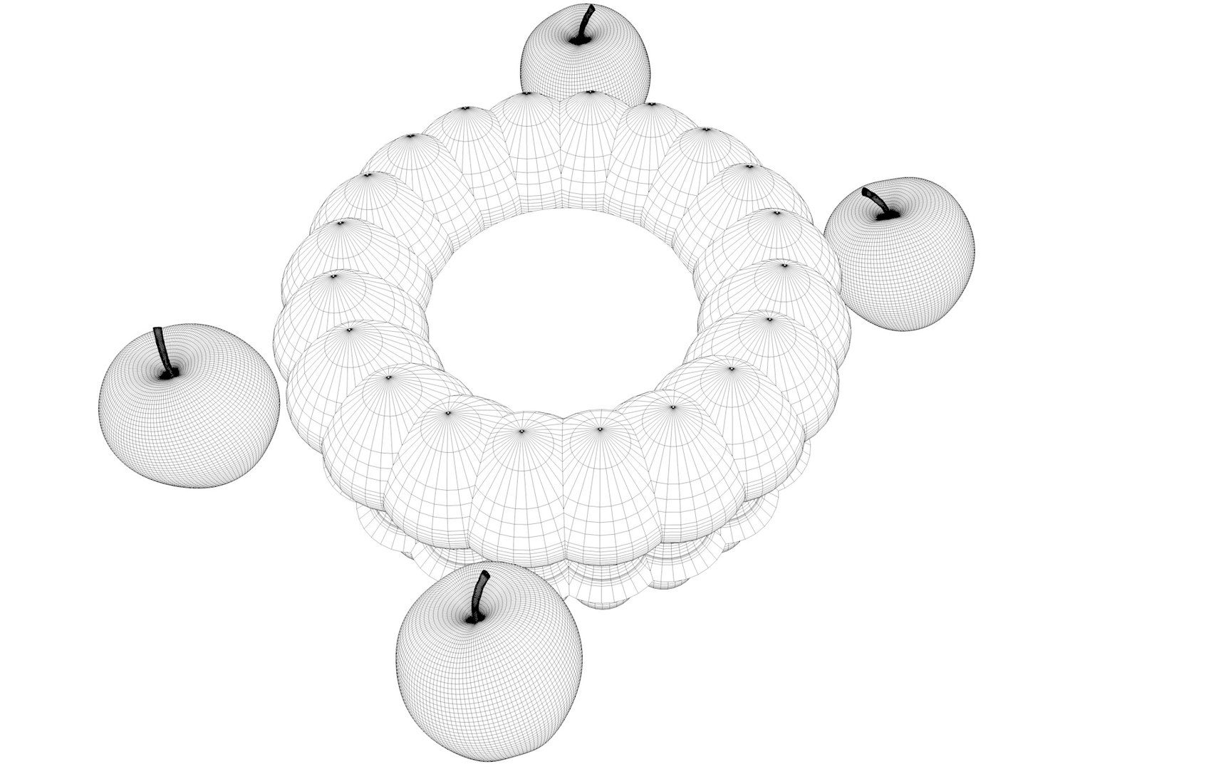 FRUITY FLORAL 3D Model - TurboSquid 2103598