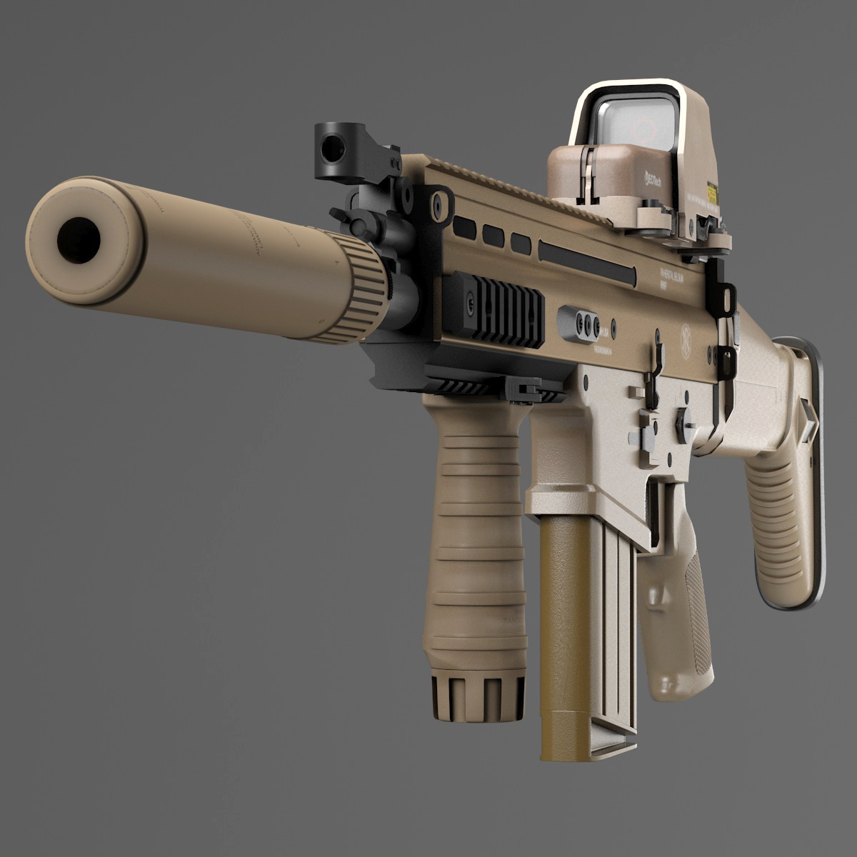 assault rifle fn scar-h max