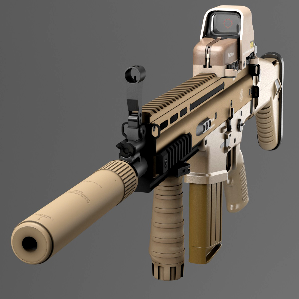 assault rifle fn scar-h max