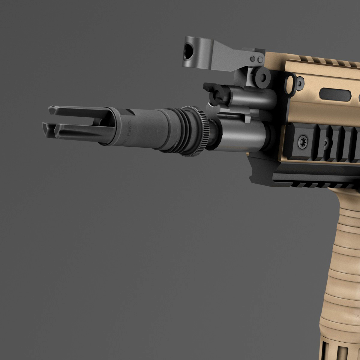 assault rifle fn scar-h max