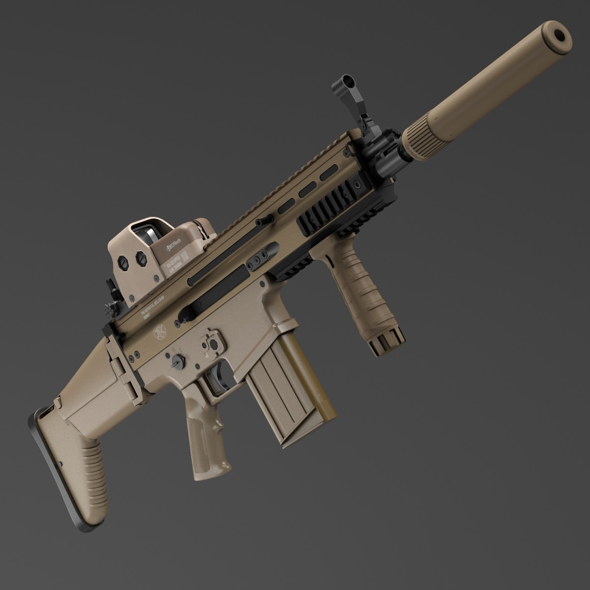 assault rifle fn scar-h max