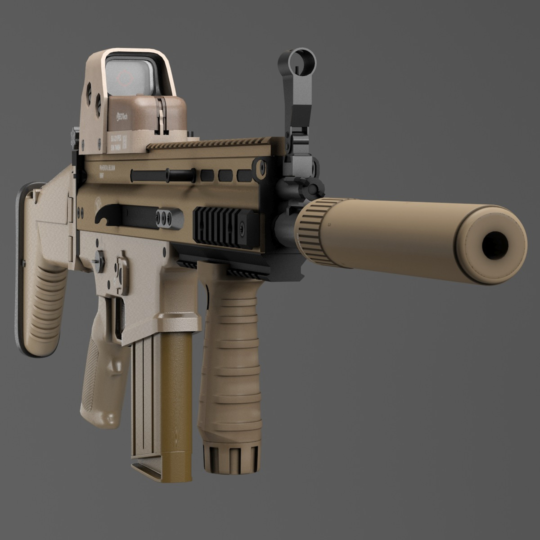 assault rifle fn scar-h max