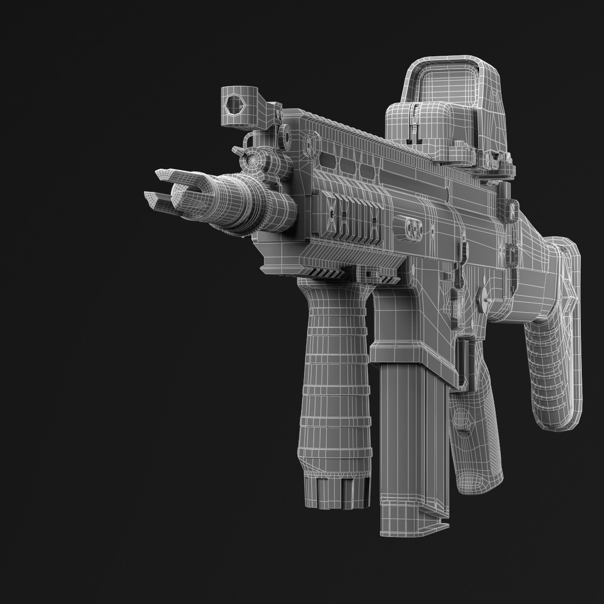 assault rifle fn scar-h max