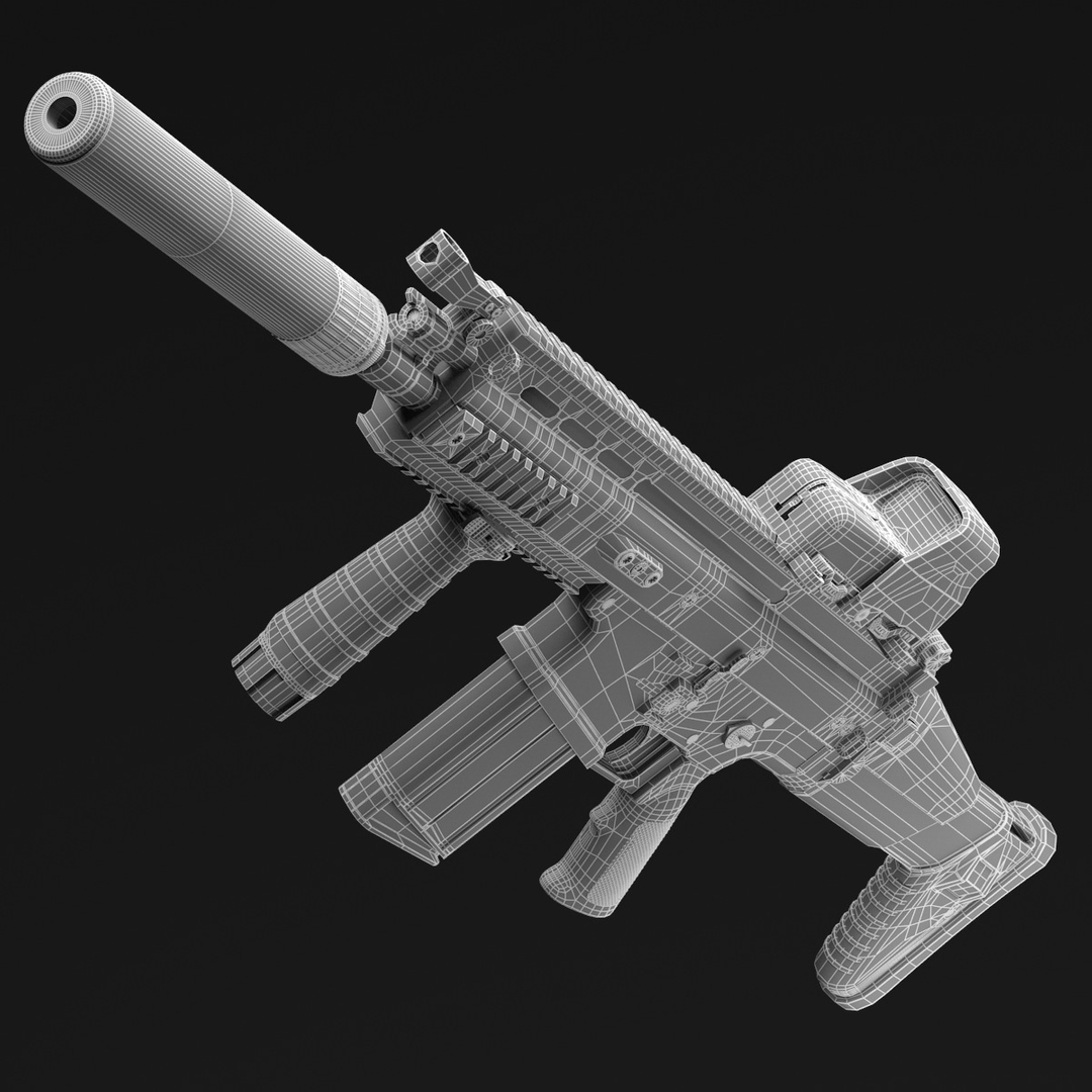 assault rifle fn scar-h max