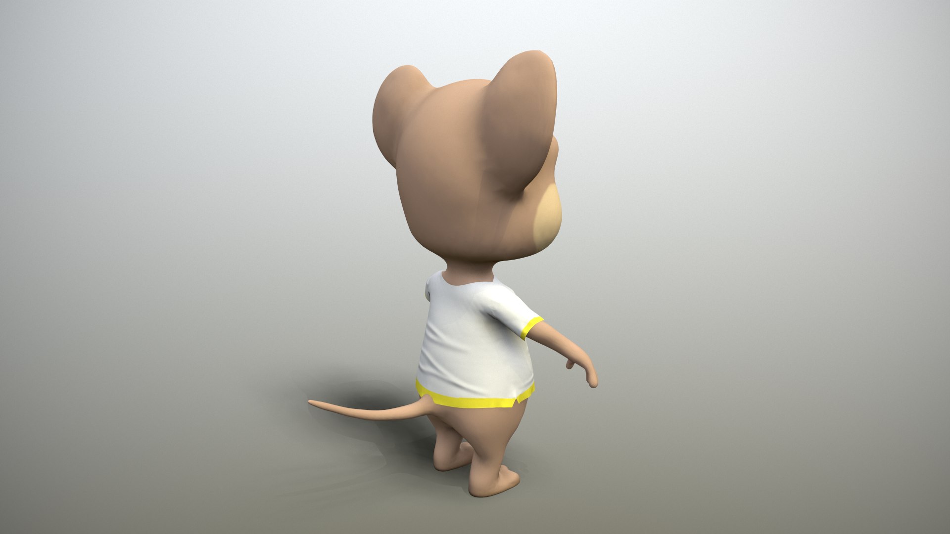Mouse Cartoon Toon 3D Model - TurboSquid 1697739
