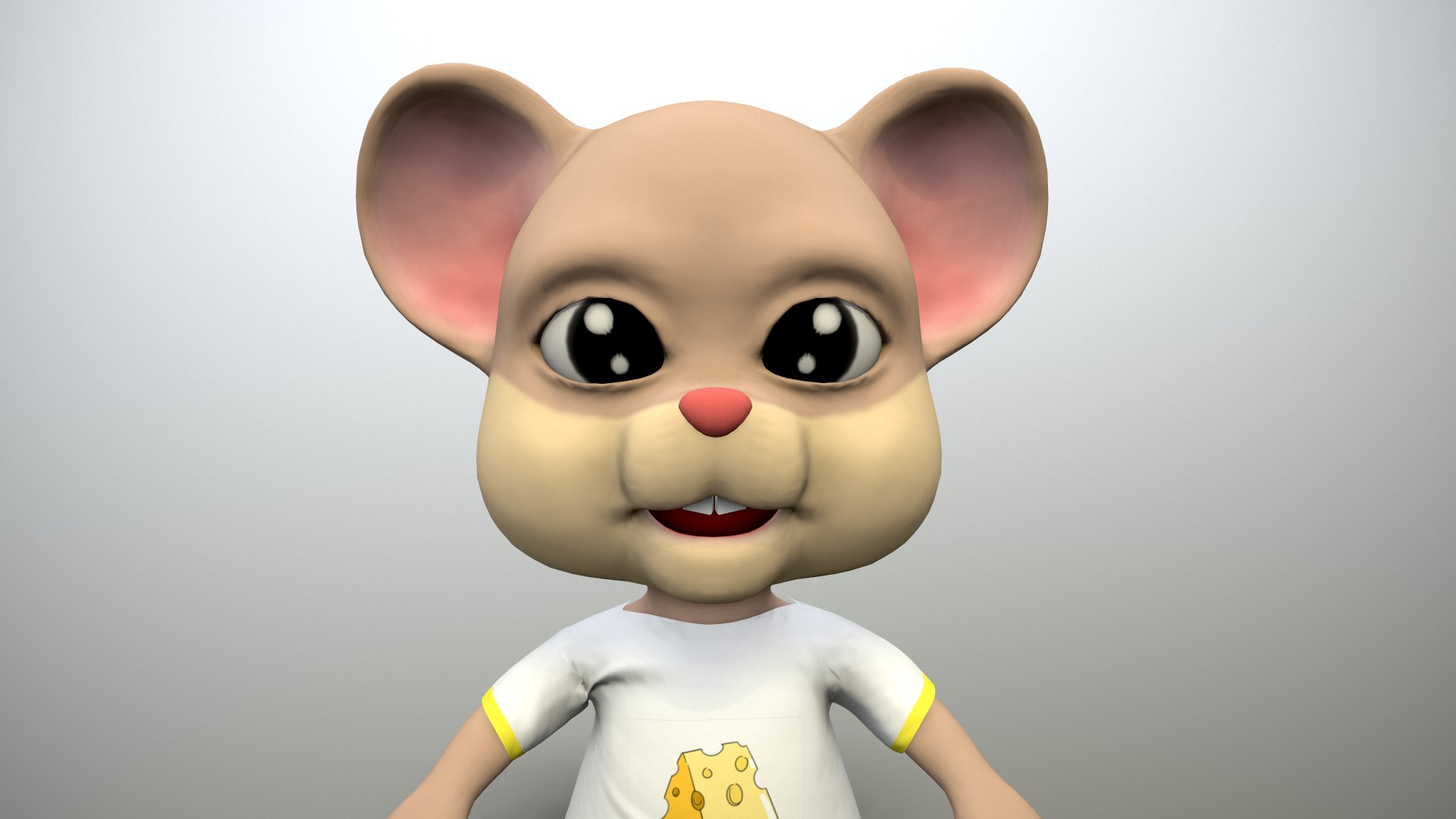 Mouse Cartoon Toon 3D Model - TurboSquid 1697739