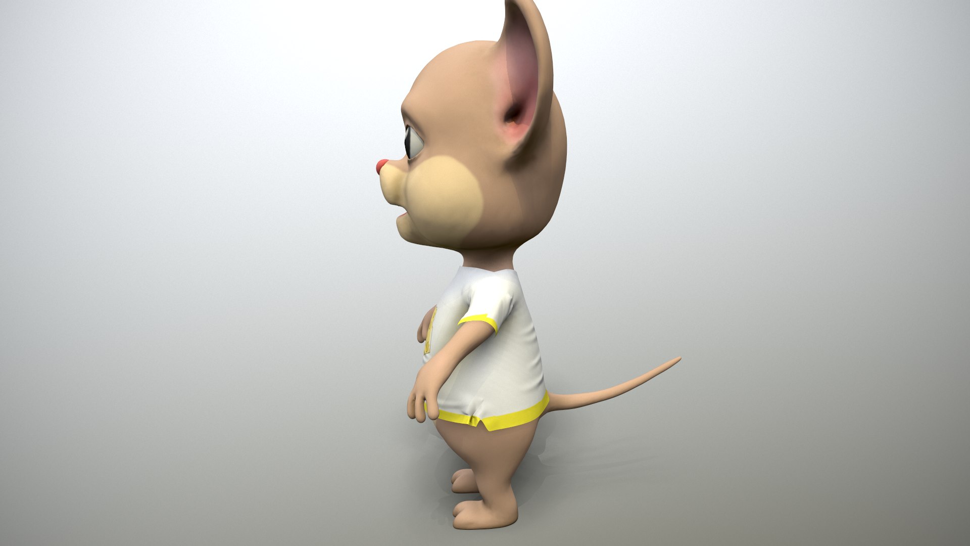 Mouse Cartoon Toon 3D Model - TurboSquid 1697739