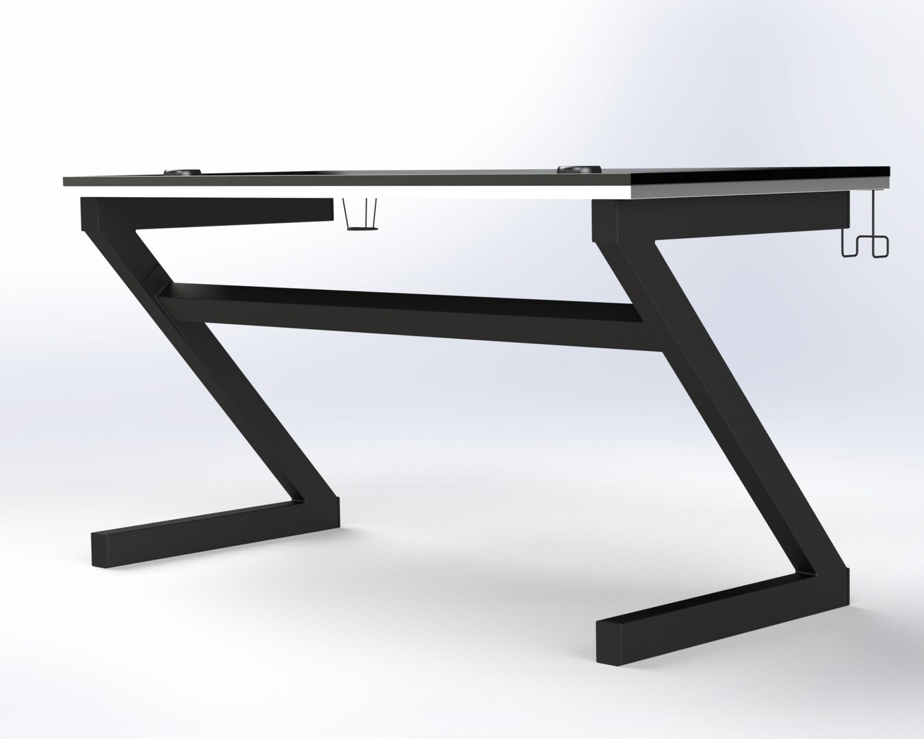 3D Gaming Desk Model - TurboSquid 2049705