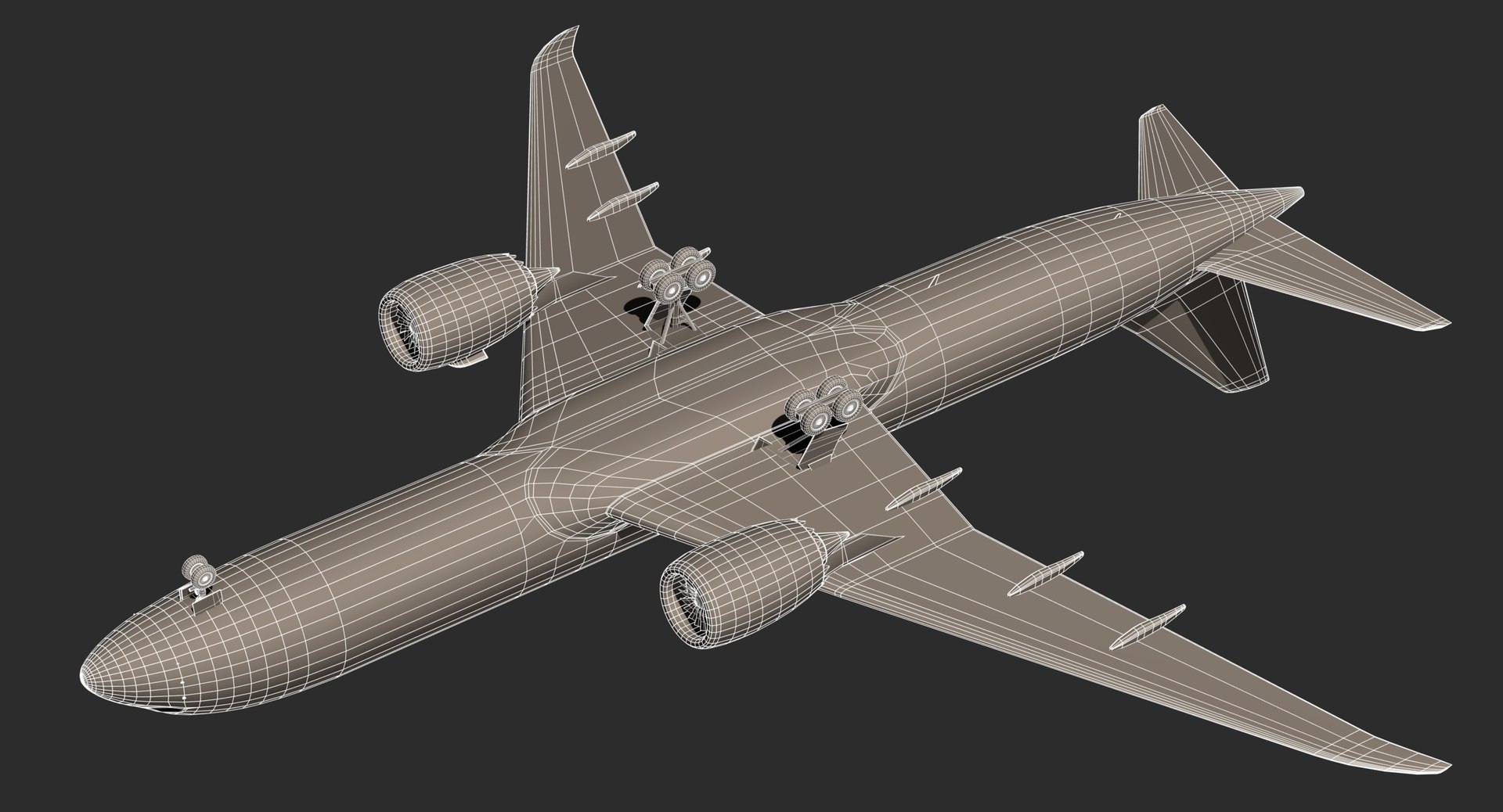 Boeing 789 Emirates 3D Model - TurboSquid 2155371
