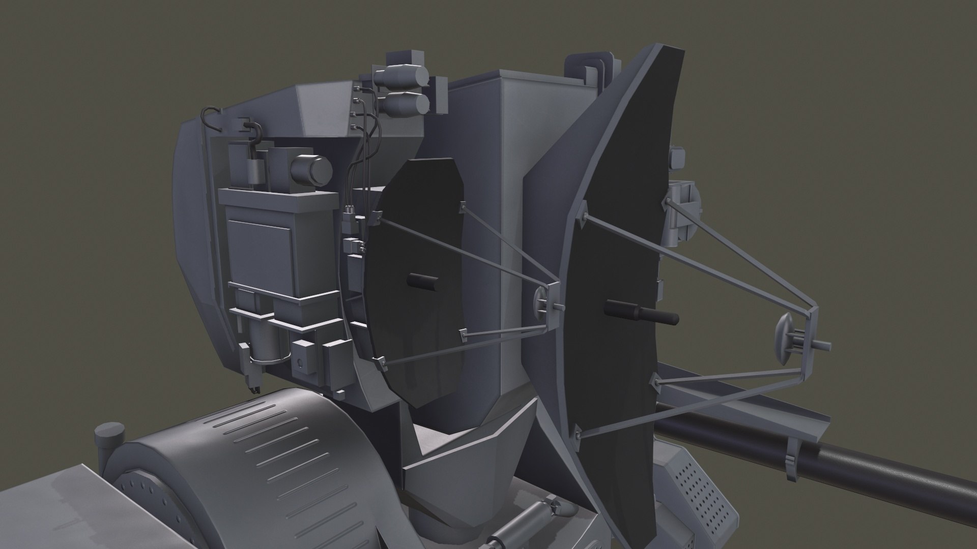 Ship Weapon System Kortik aka Kashtan model - TurboSquid 1758022