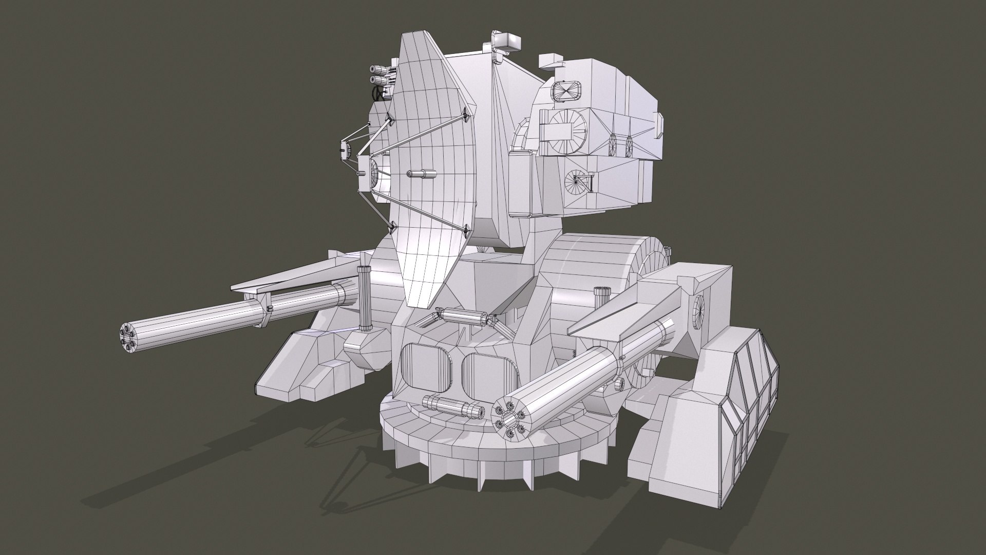 Ship Weapon System Kortik Aka Kashtan Model - TurboSquid 1758022