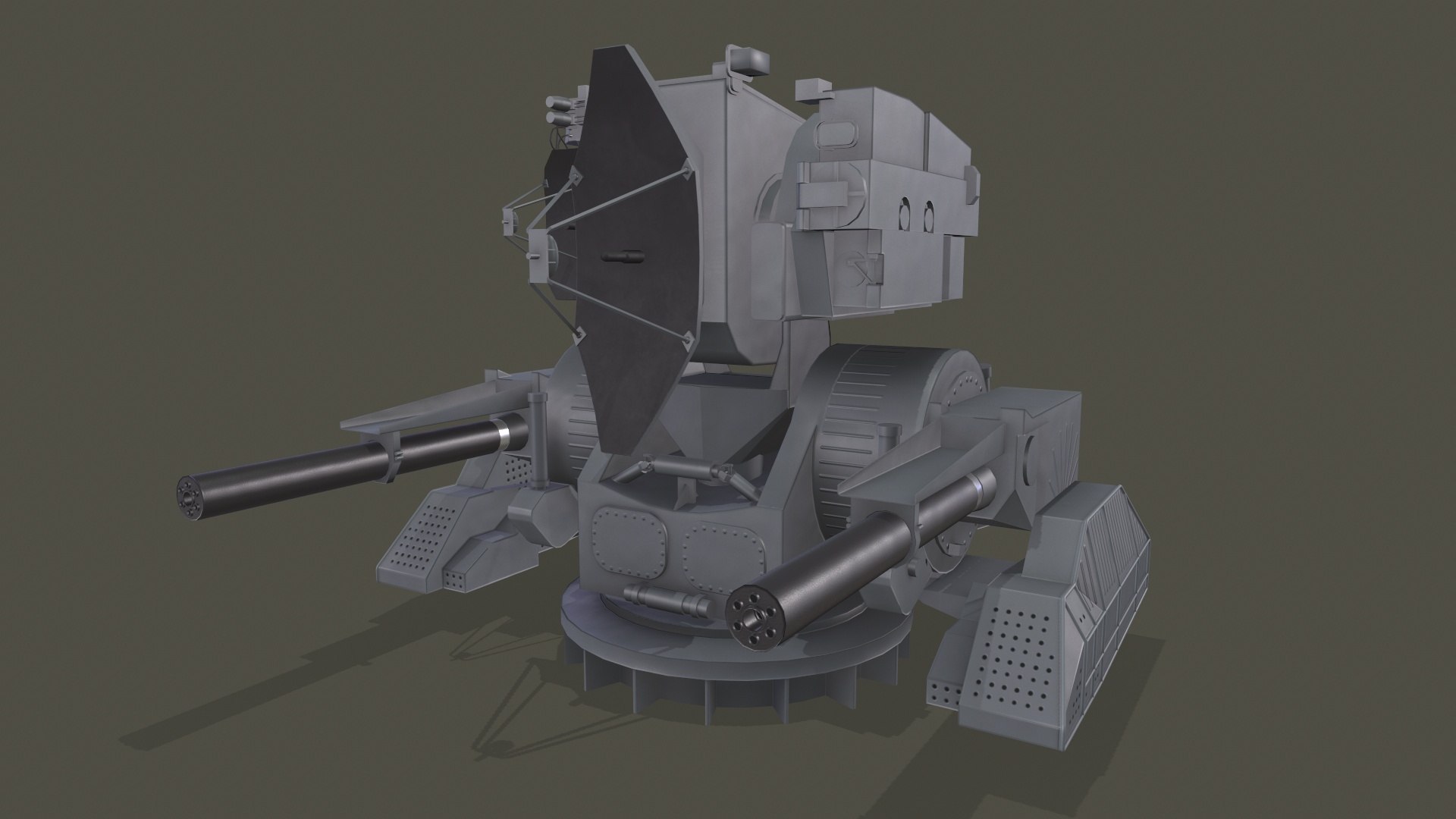 Ship Weapon System Kortik Aka Kashtan Model - TurboSquid 1758022