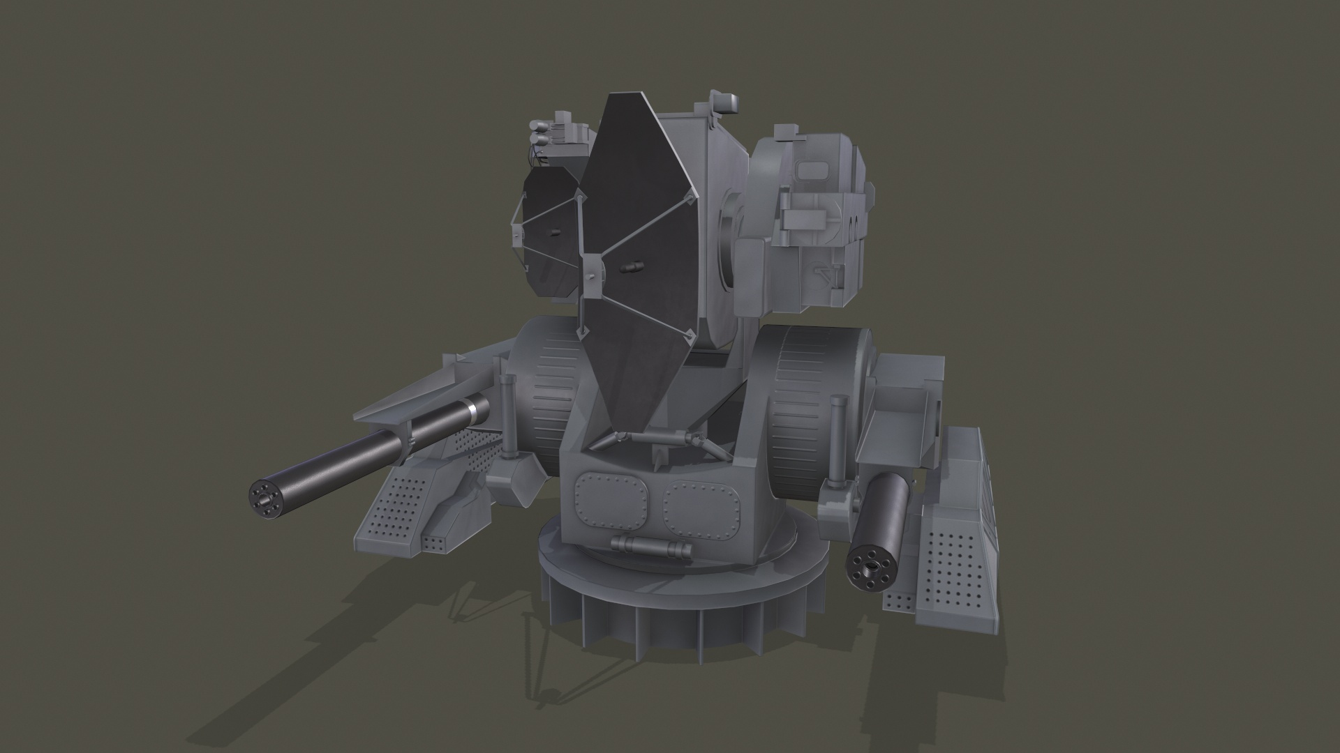 Ship Weapon System Kortik Aka Kashtan Model - TurboSquid 1758022