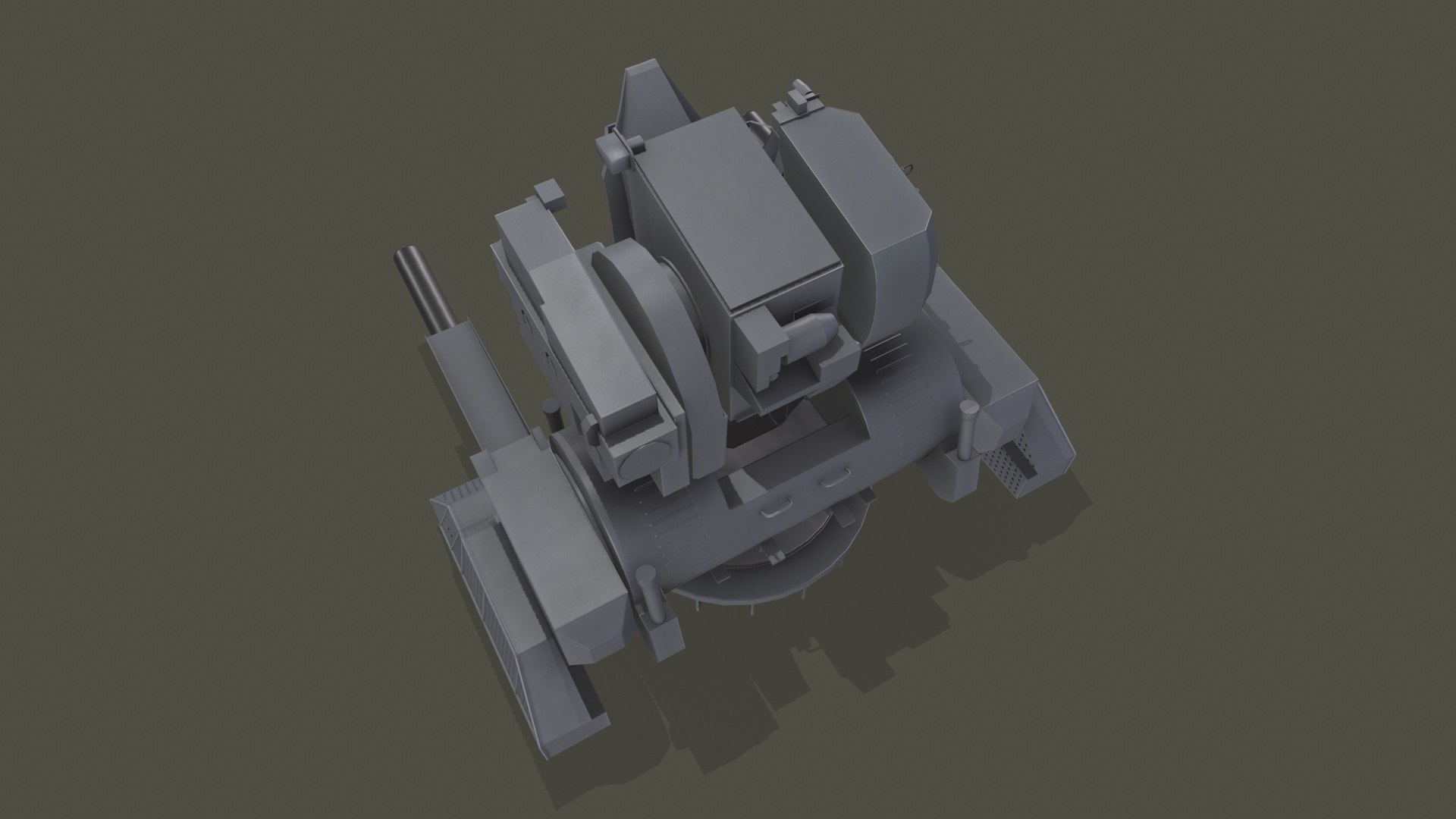 Ship Weapon System Kortik aka Kashtan model - TurboSquid 1758022