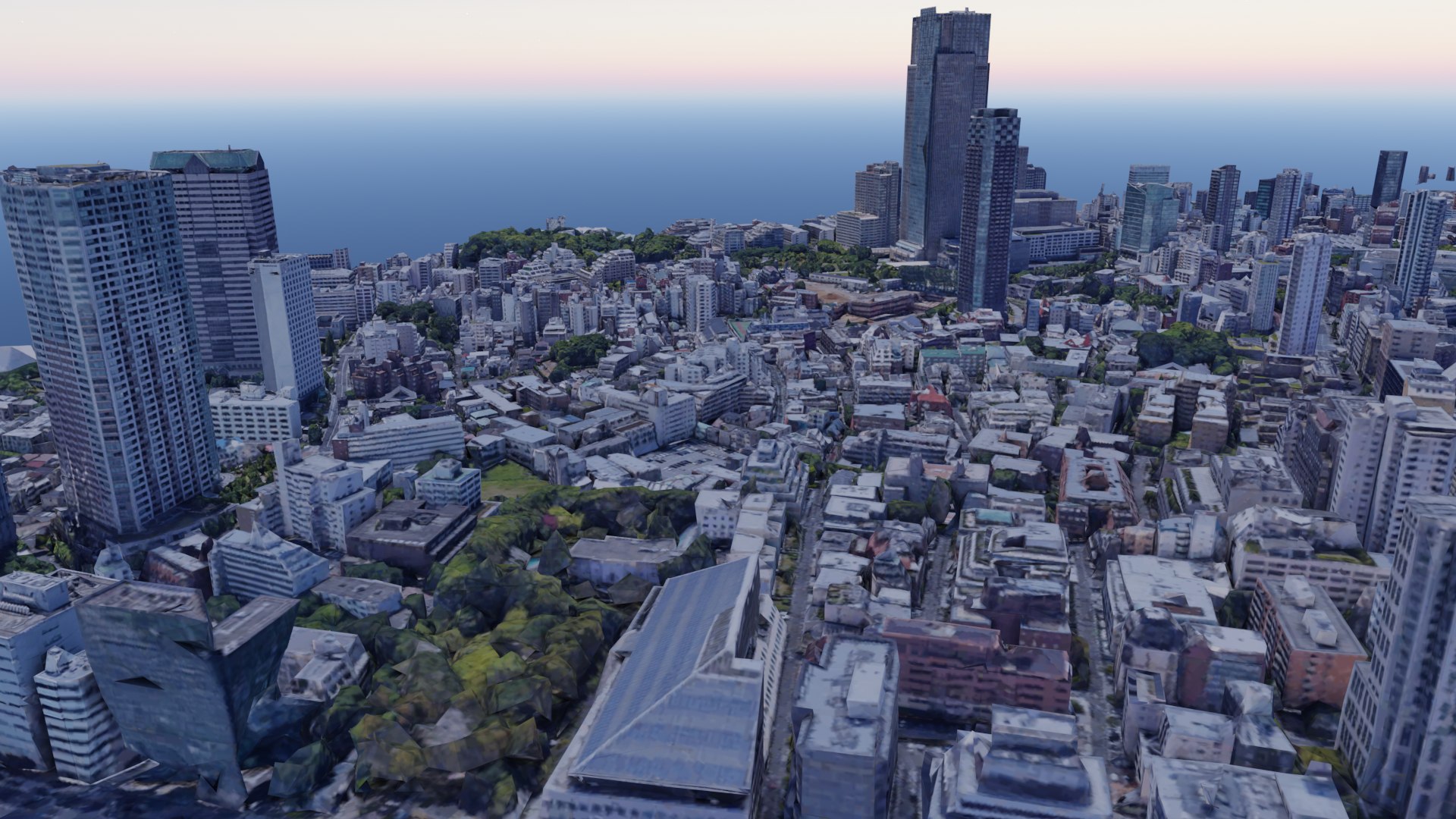 3D Japan - Tokyo City Photogrammetry 24 Model - TurboSquid 1827318