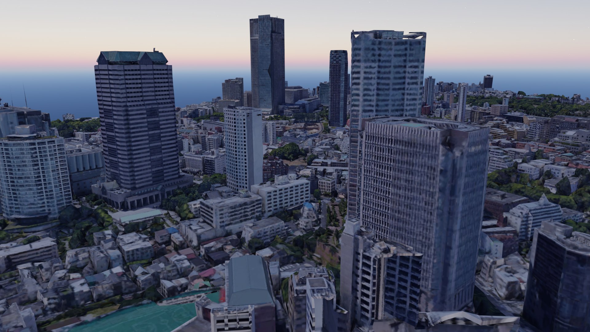 3D Japan - Tokyo City Photogrammetry 24 Model - TurboSquid 1827318