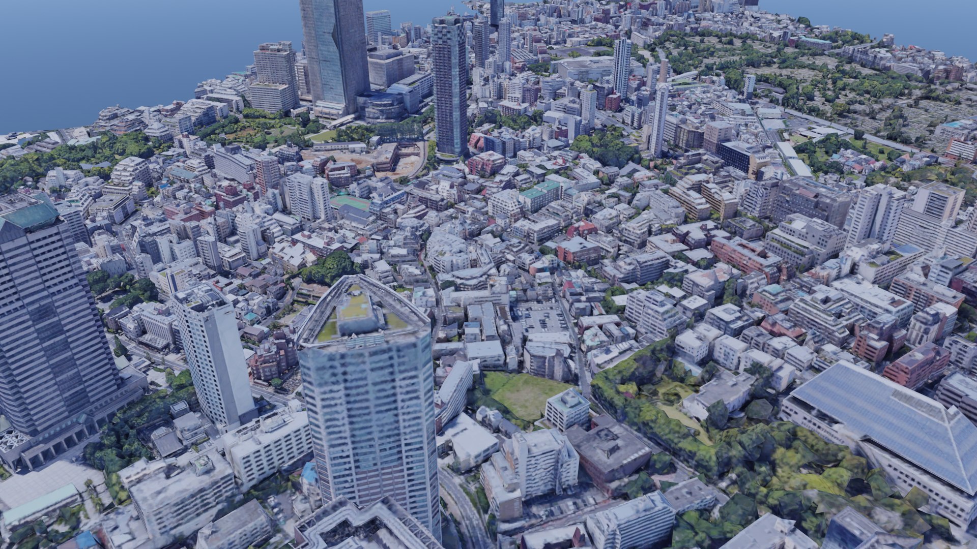 3D Japan - Tokyo City Photogrammetry 24 Model - TurboSquid 1827318