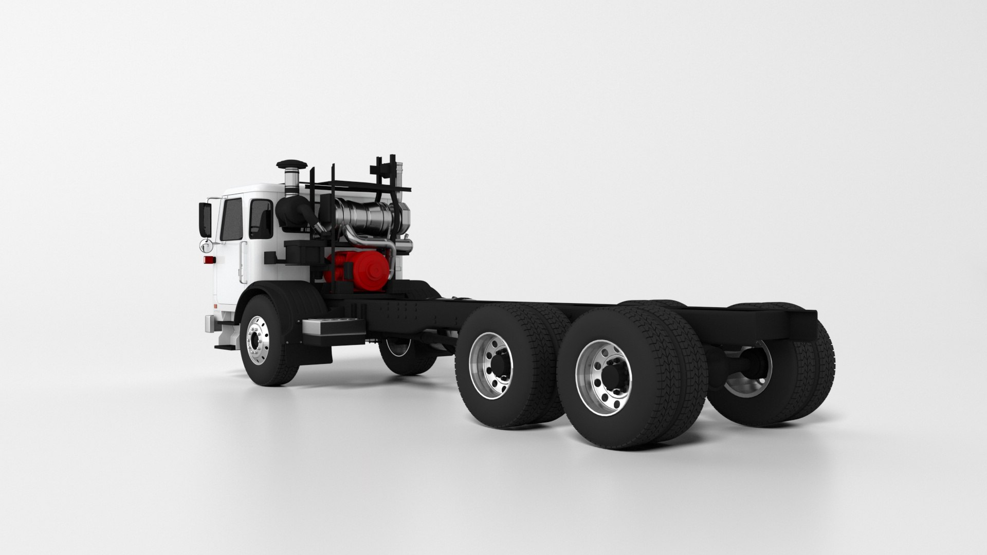 Autocar ACX Chassis Truck 3D Model - TurboSquid 2302836