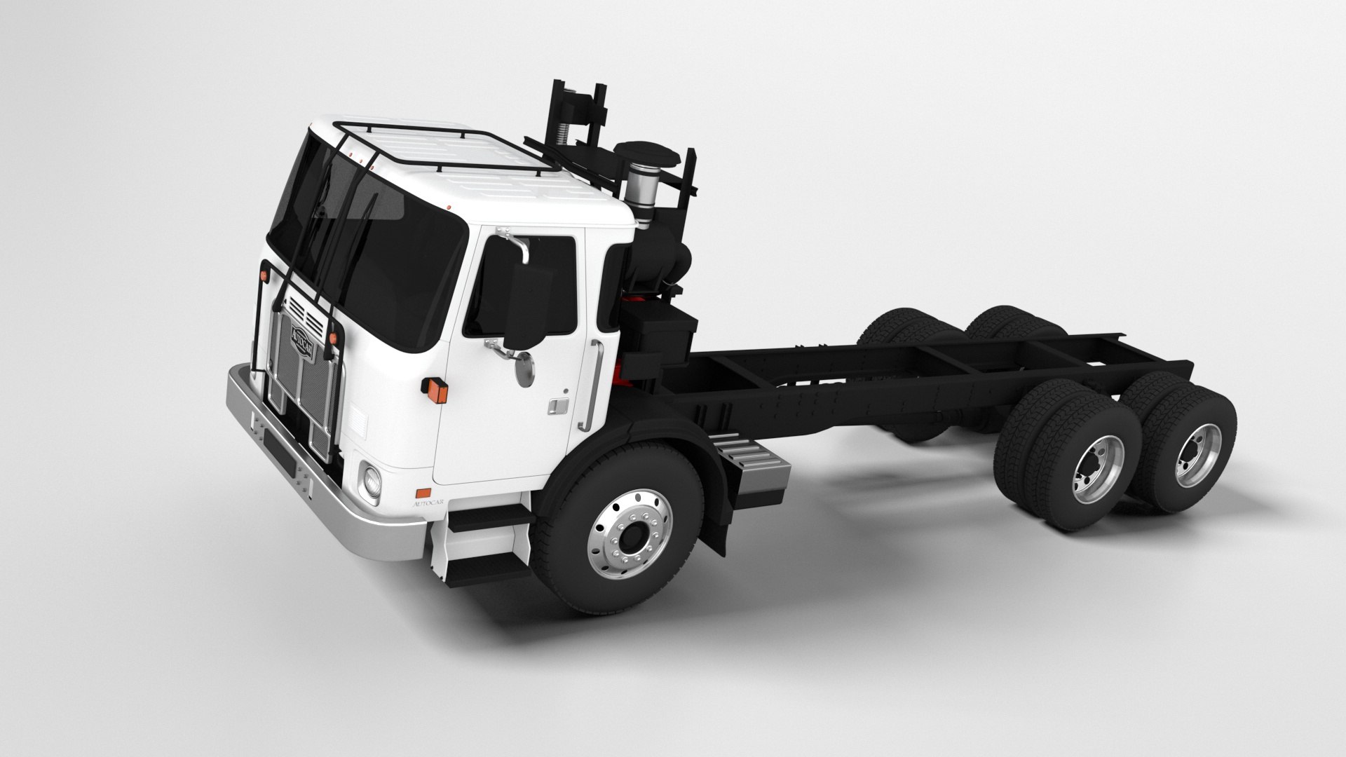 Autocar ACX Chassis Truck 3D Model - TurboSquid 2302836