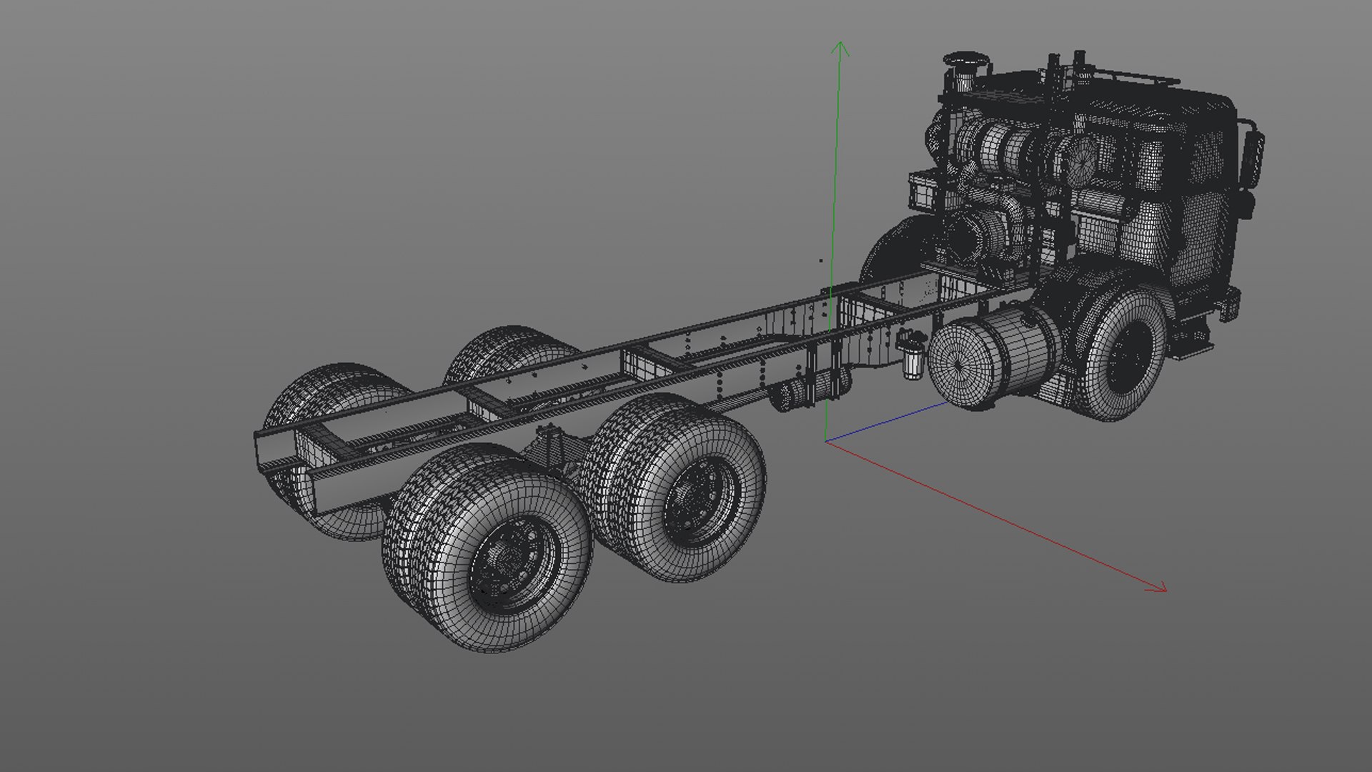 Autocar ACX Chassis Truck 3D Model - TurboSquid 2302836